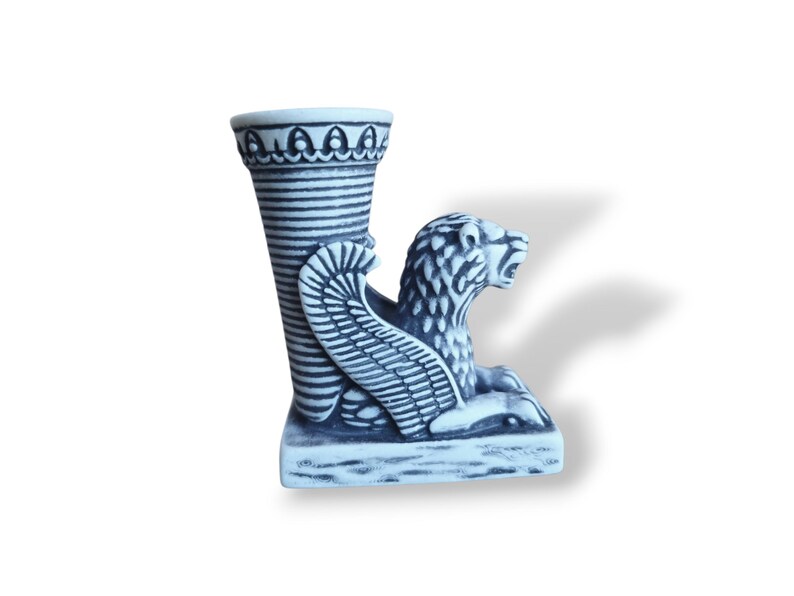 Persian Persepolis Clay Sculpture Set | Nation Gate & Lion Rhyton ...