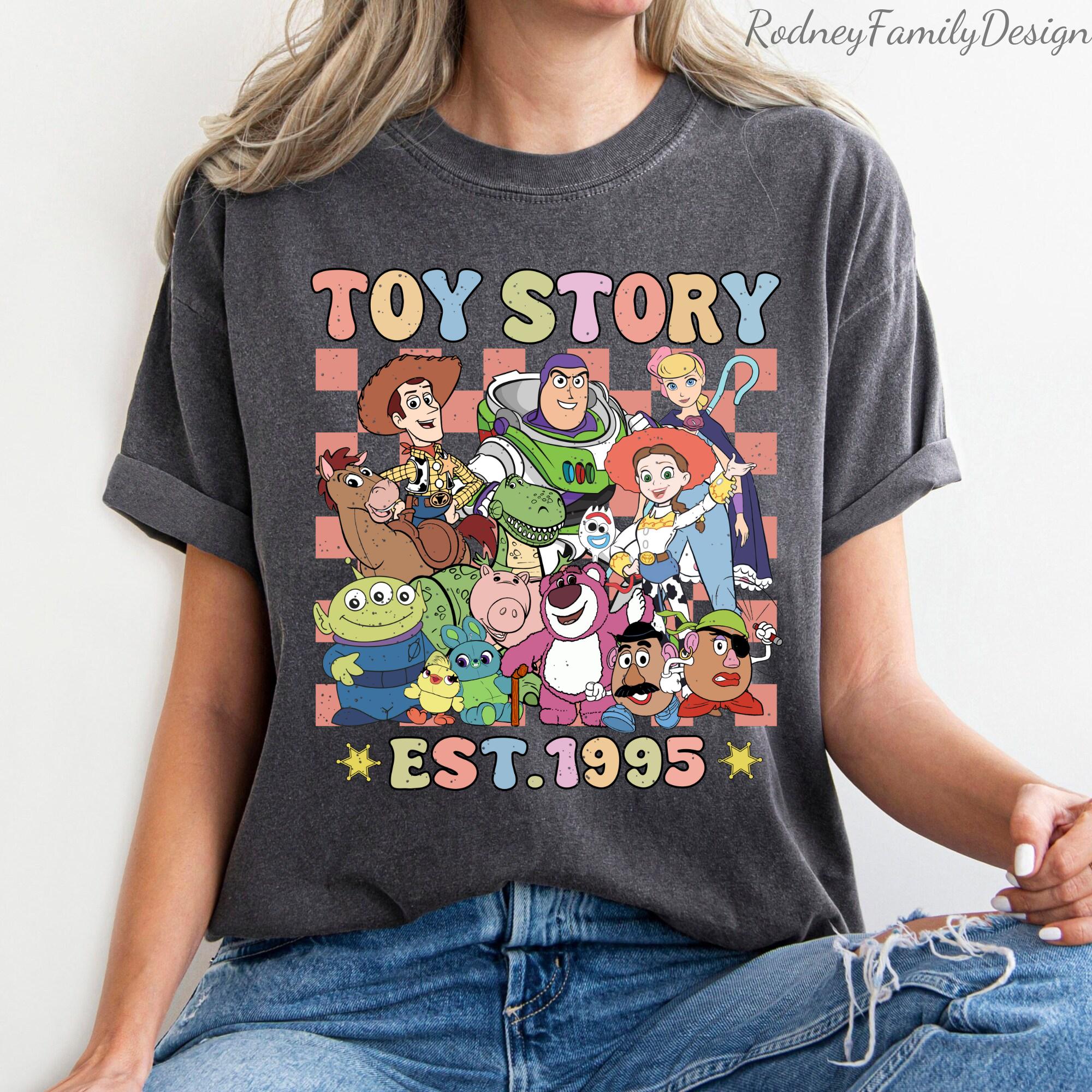 Vintage Toy Story EST 1995 Png, Toy Story Est 1995 Png, Retro Toy Story ...