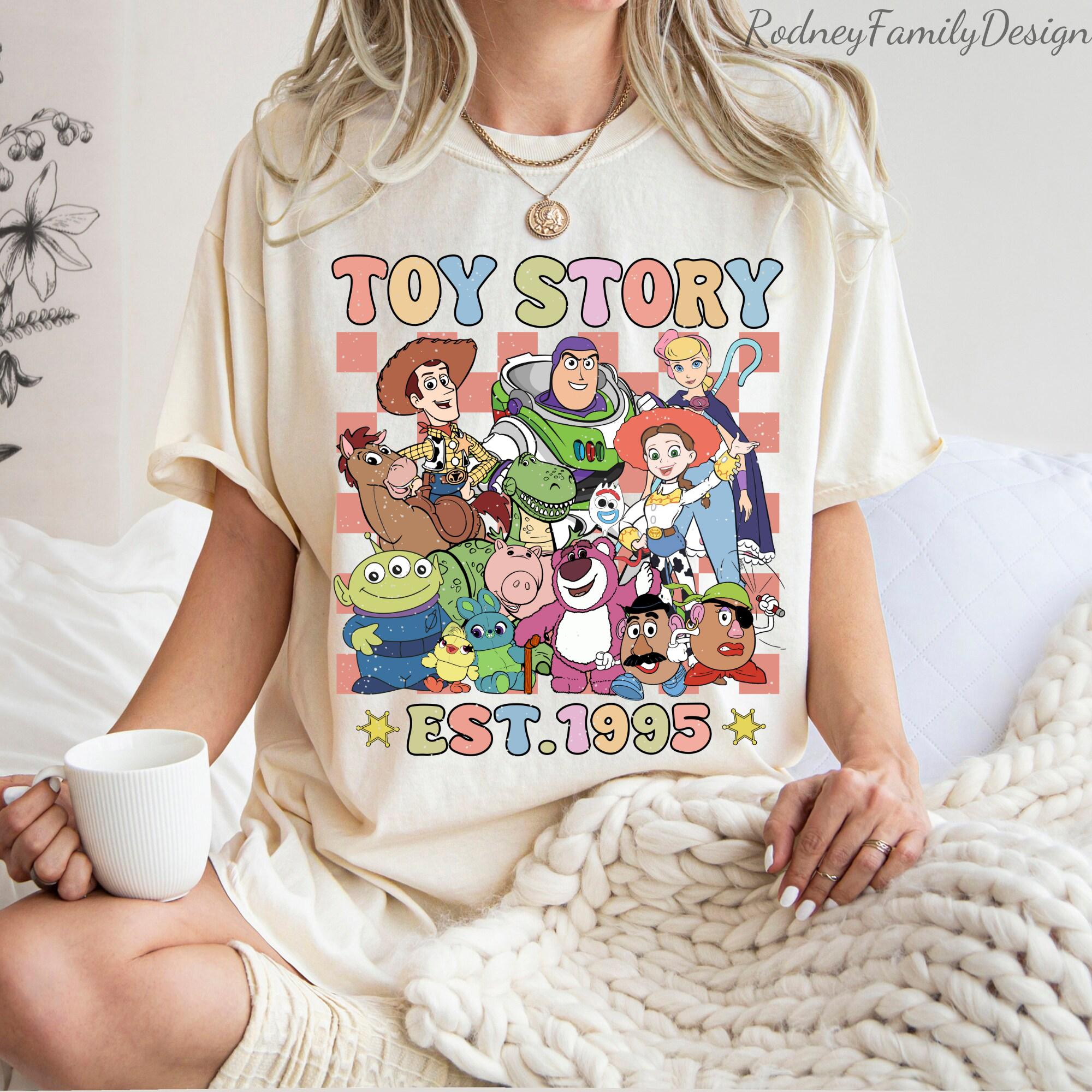 Vintage Toy Story EST 1995 Png, Toy Story Est 1995 Png, Retro Toy Story ...