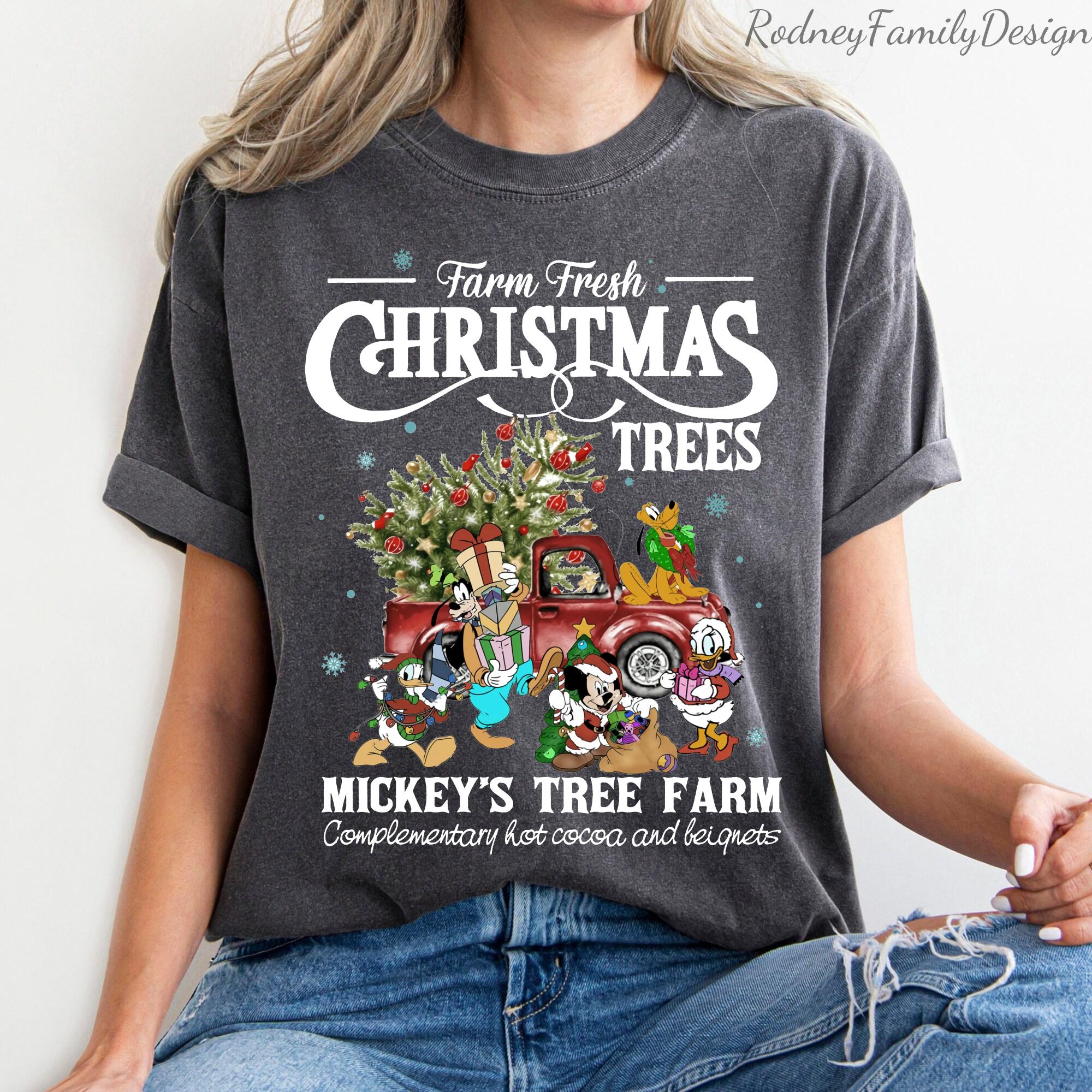 Vintage Disney Farm Fresh Png,mickey's Tree Farm,mickey and Friends ...