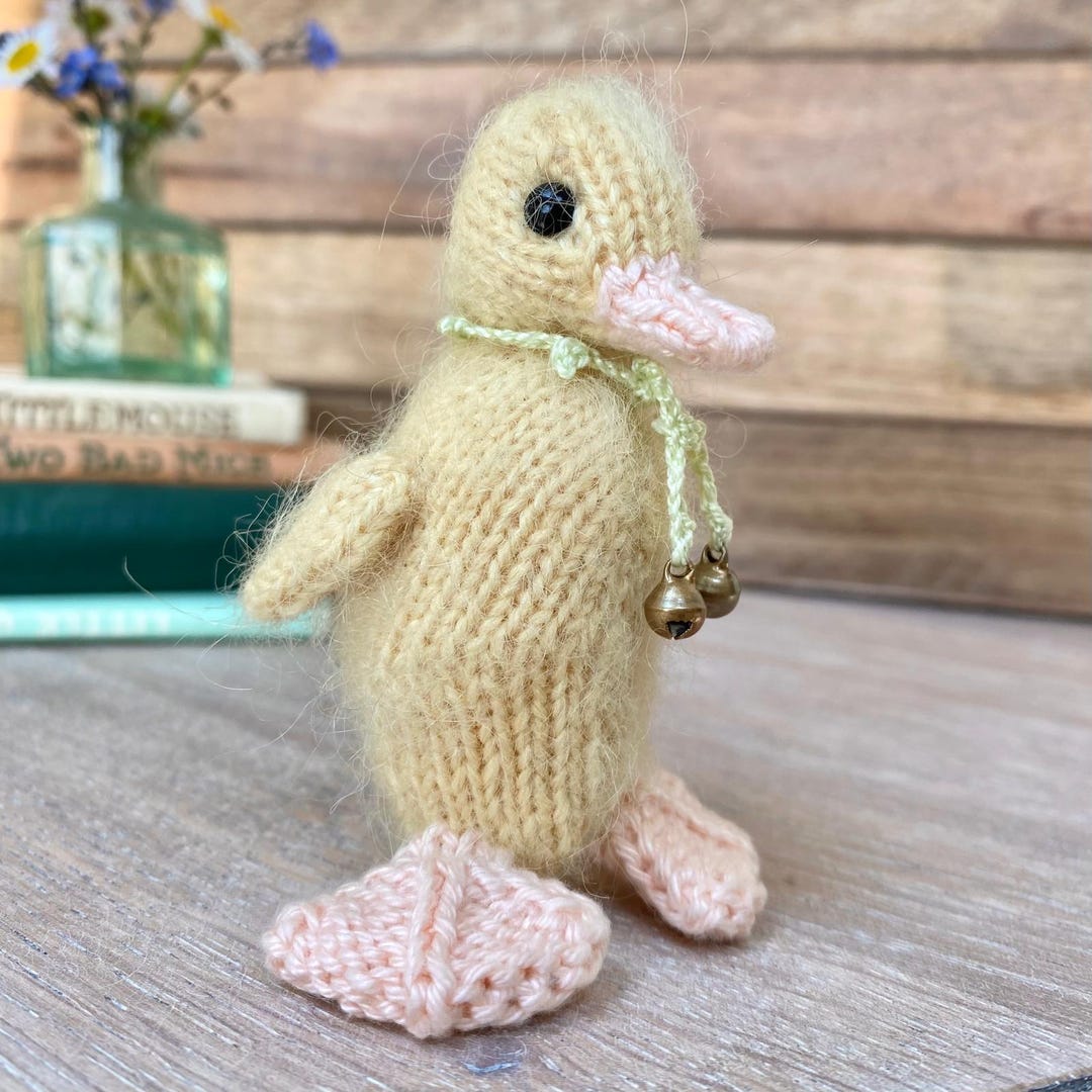 Realistic Miniature Duckling Collectible Plushie, Cute Baby Ducks ...