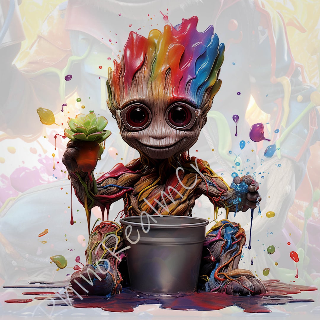 Watercolor Splash Png,digital Images for Printing,t-shirts,groot Print ...