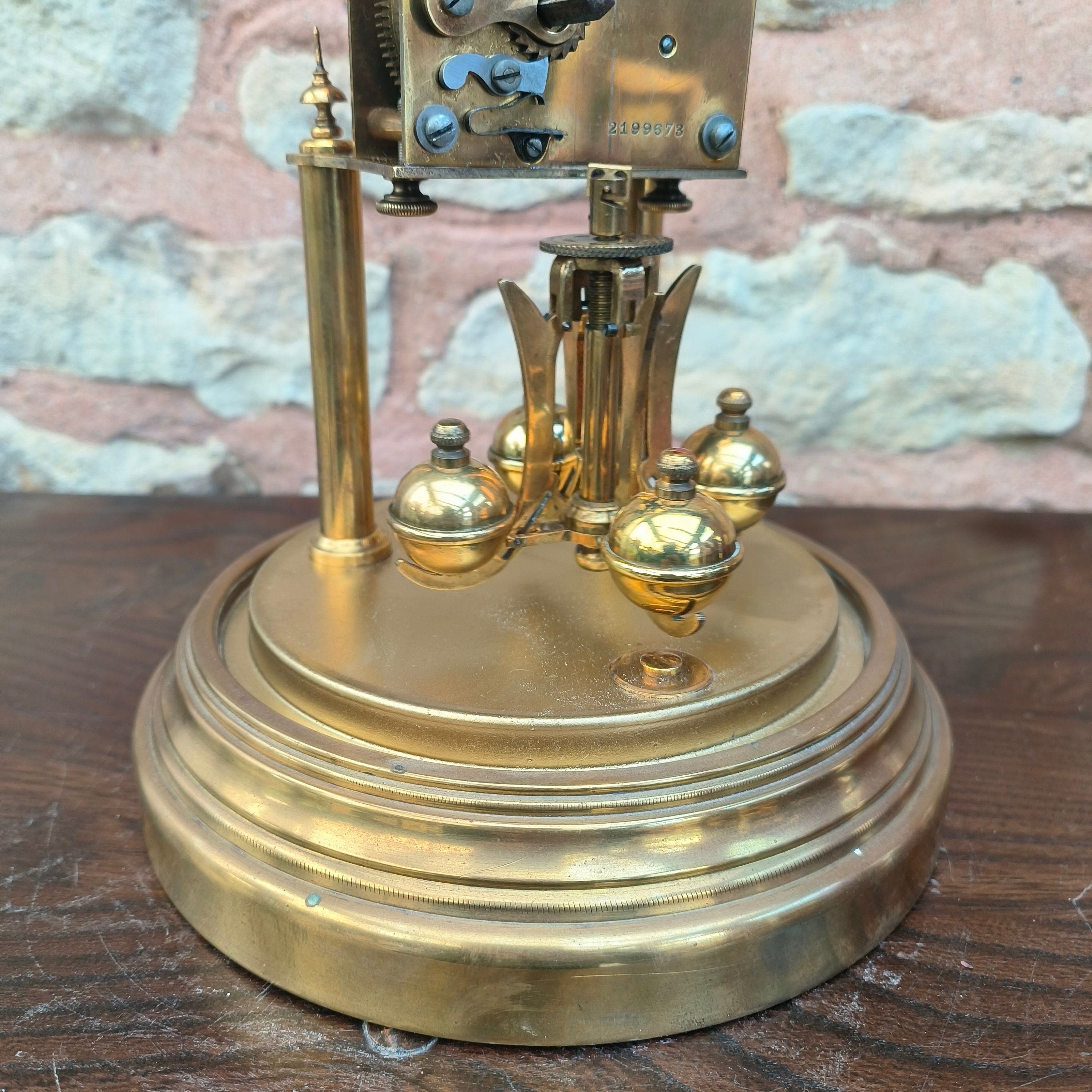 Rare Gustav Becker 400-day Torsion Clock German Anniversary Clock ...