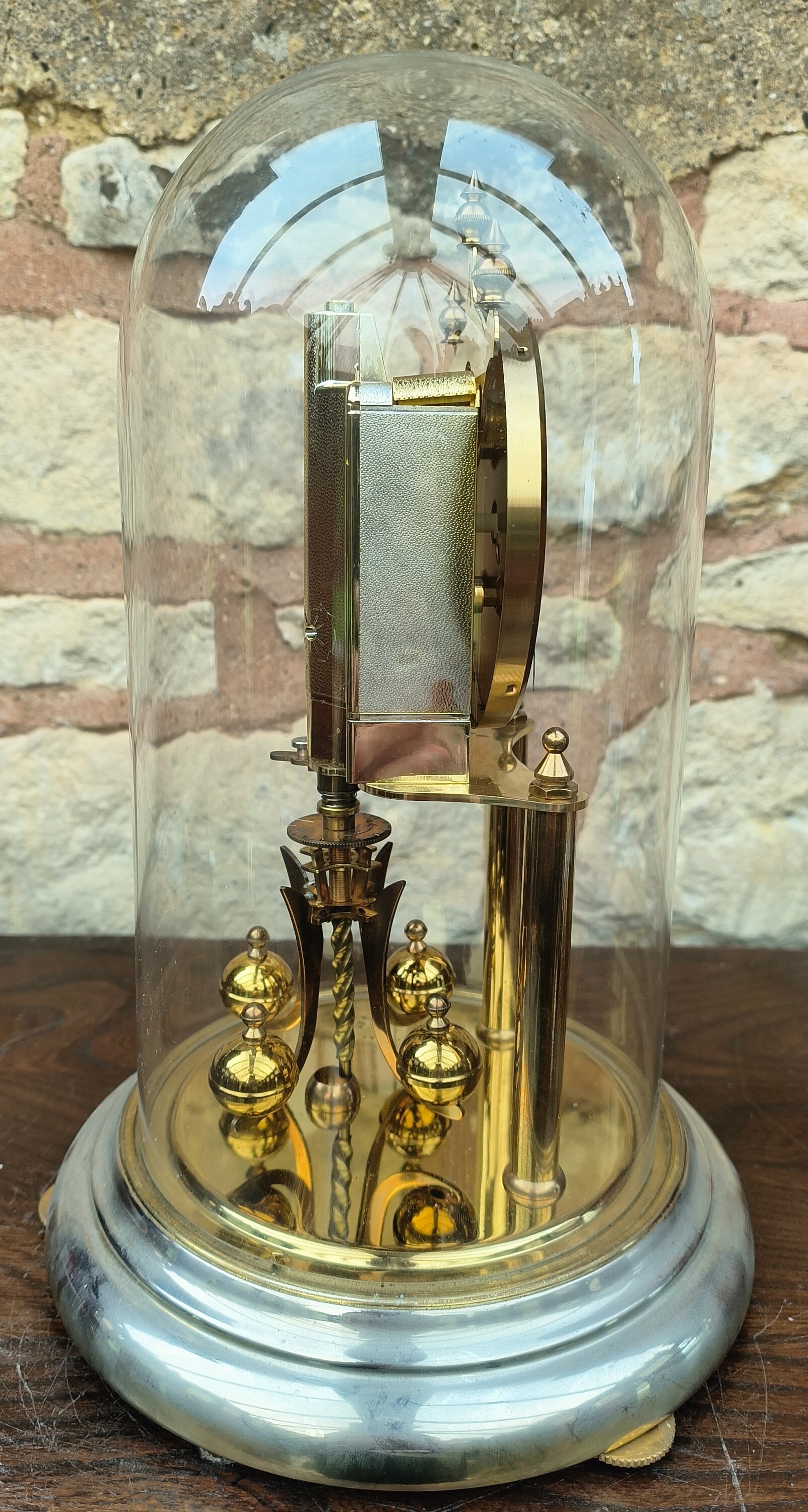 Quaint Kundo German 400-day Torsion Clock German Anniversary Clock ...