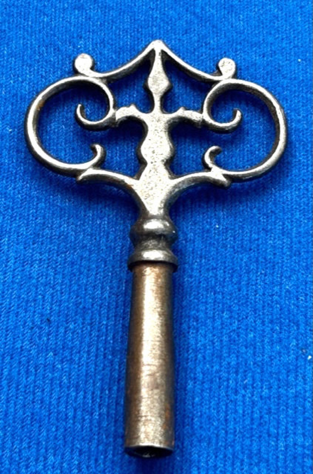 English Fusee Bracket Clock Key - Antique Mantle Clock Key – Clock Key ...