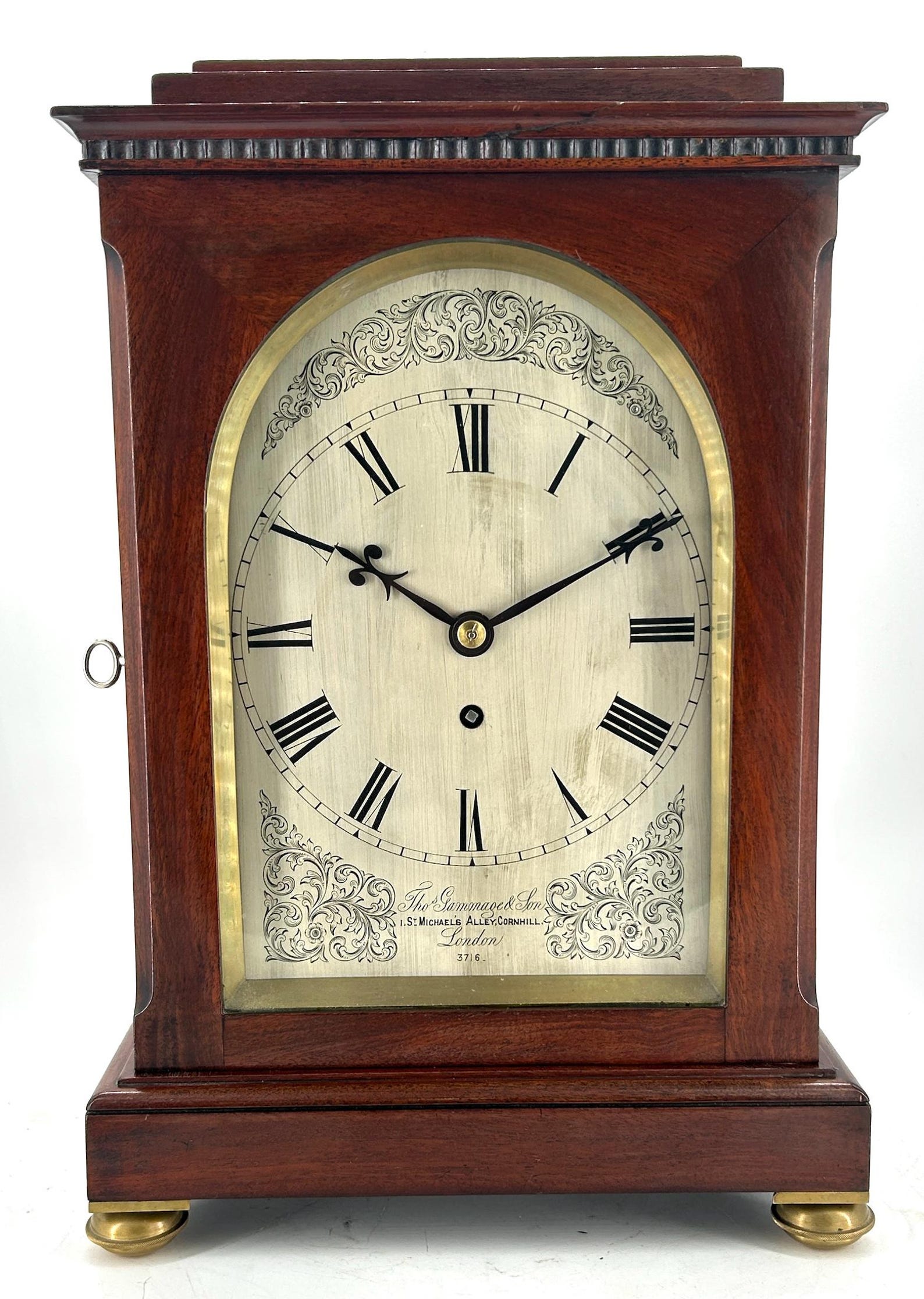 Nice Regency English Fusee Bracket Clock Ca 1850 - Etsy
