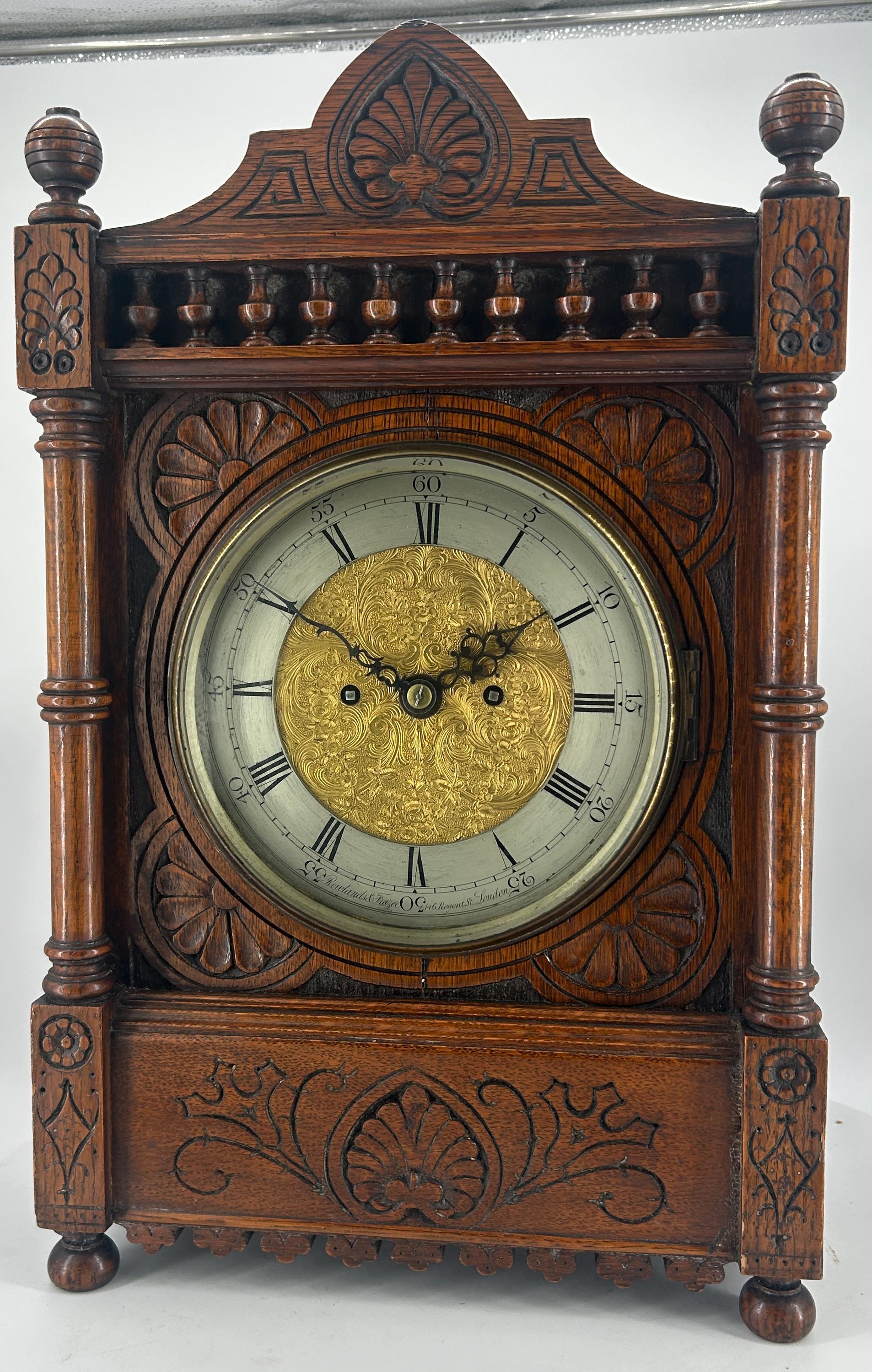 Awesome Twin Fusee Victorian Bracket Clock - Ca1870 - Etsy