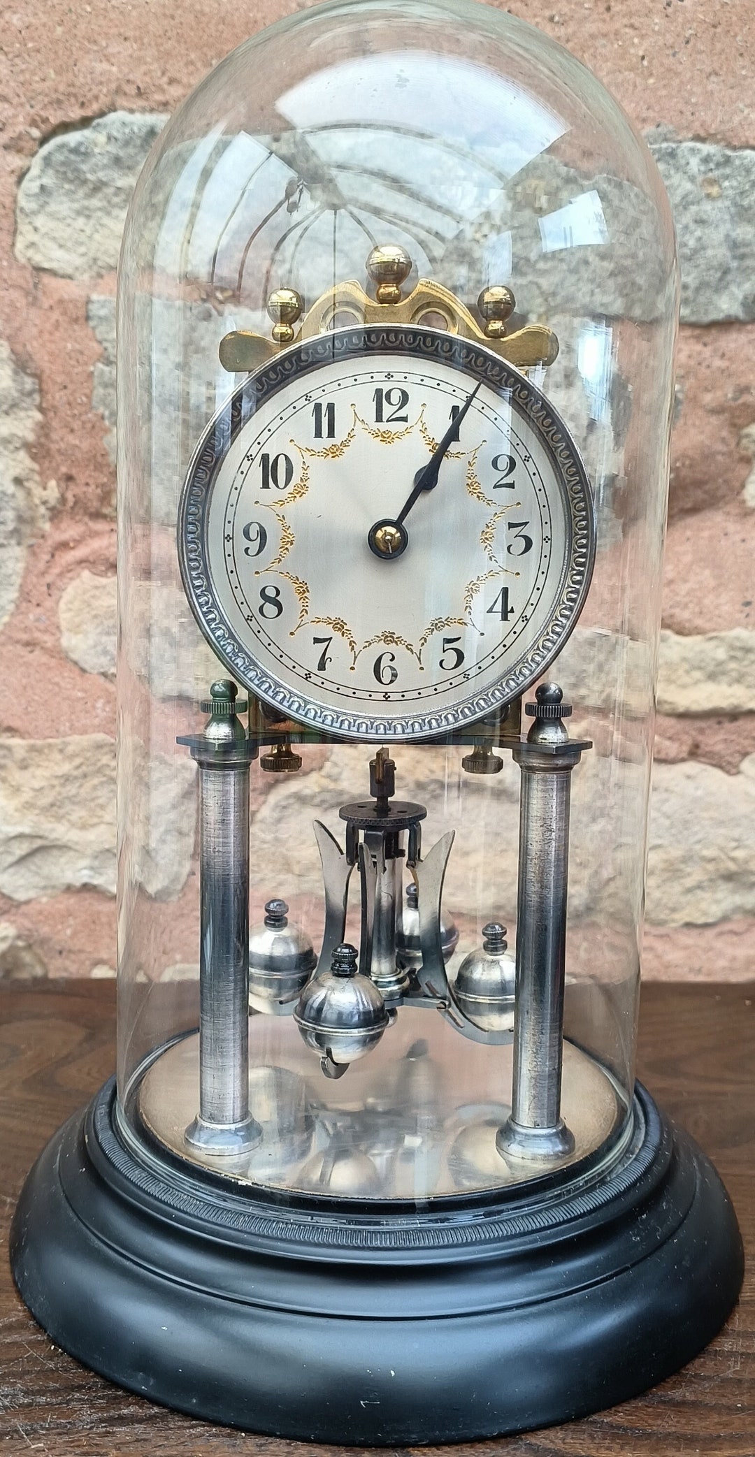 Good Looking Vintage German 400-day Torsion Clock German Anniversary ...
