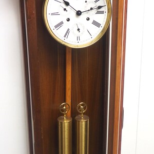 Fine Hermle Multi Dial Wall Clock 8 Day Weight Driven Chiming Wall ...