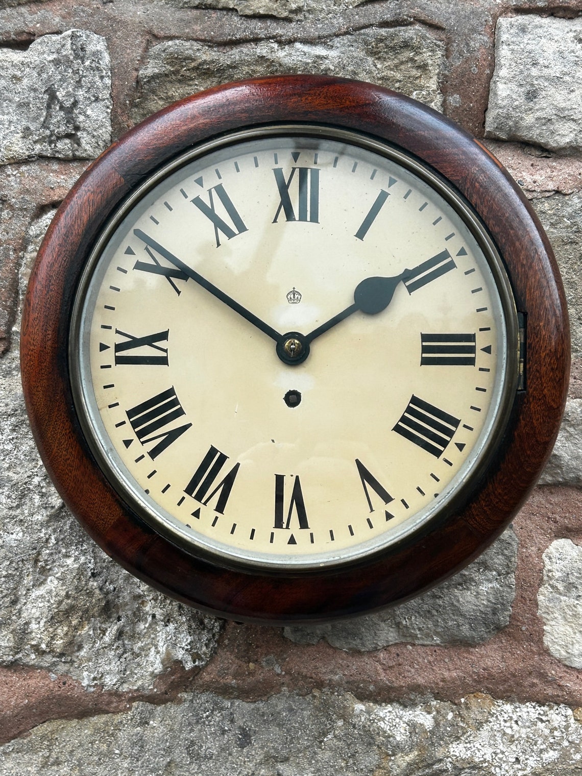 Vintage Drop Dial Clock Fusee Movement - Etsy UK