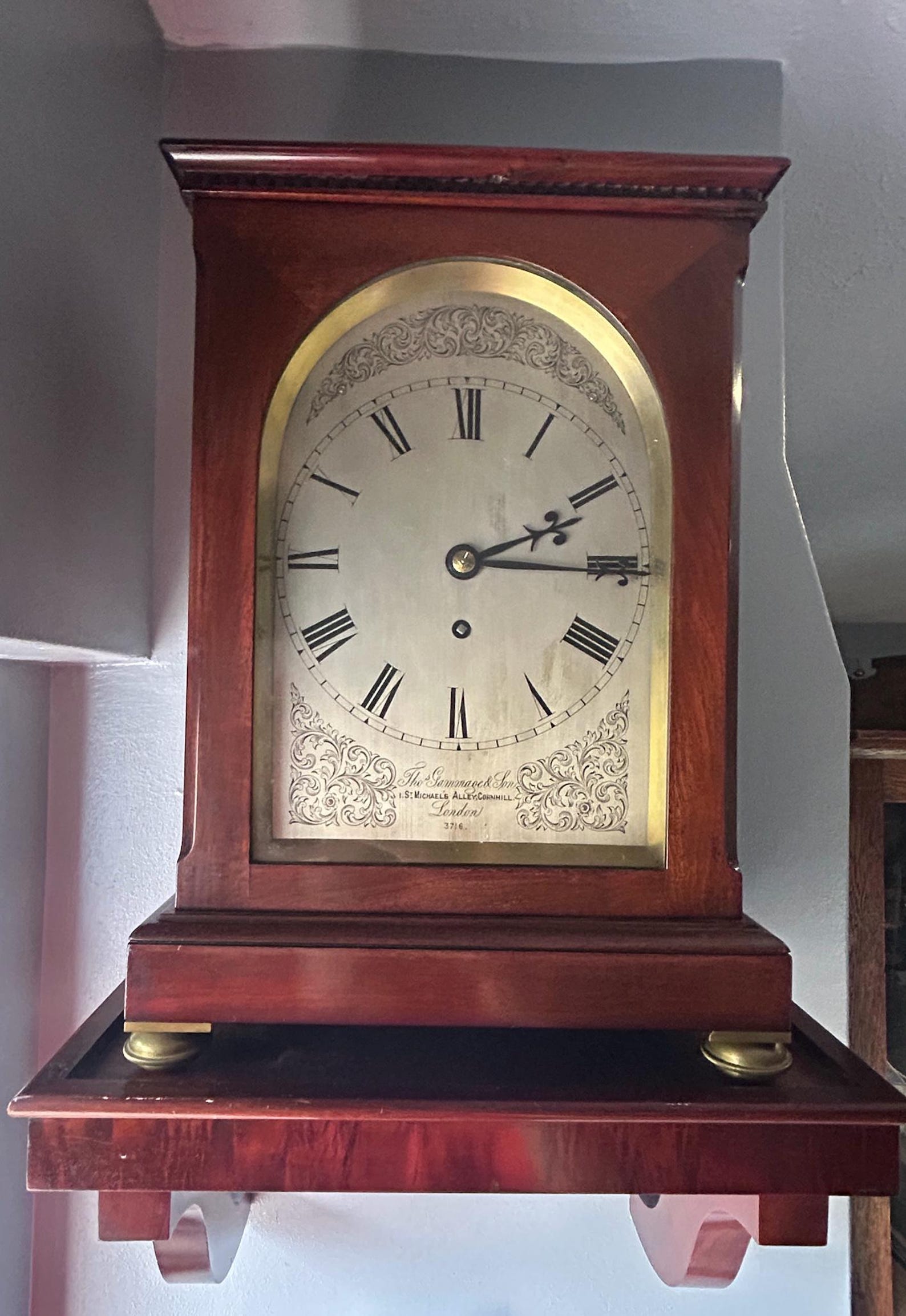 Nice Regency English Fusee Bracket Clock Ca 1850 - Etsy