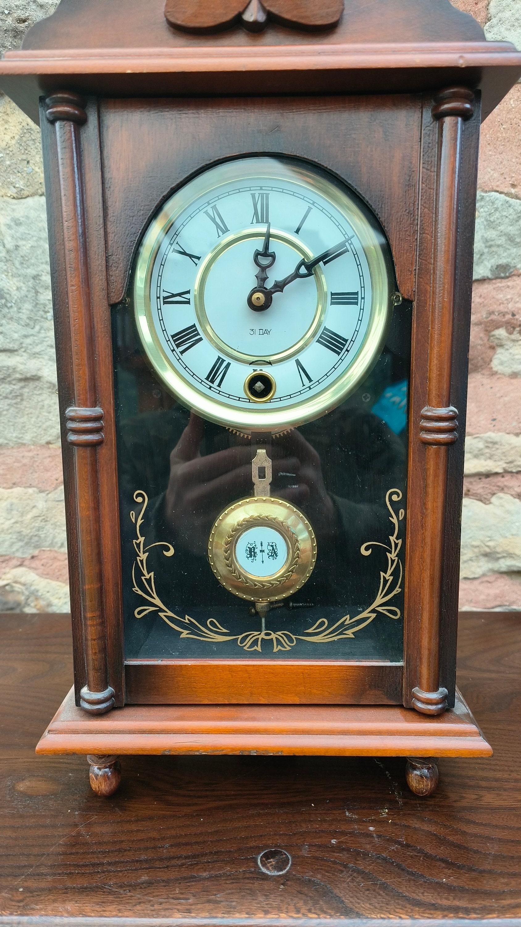 Nice Vintage 31 Day Mantel Clock Mantel Clock - Etsy