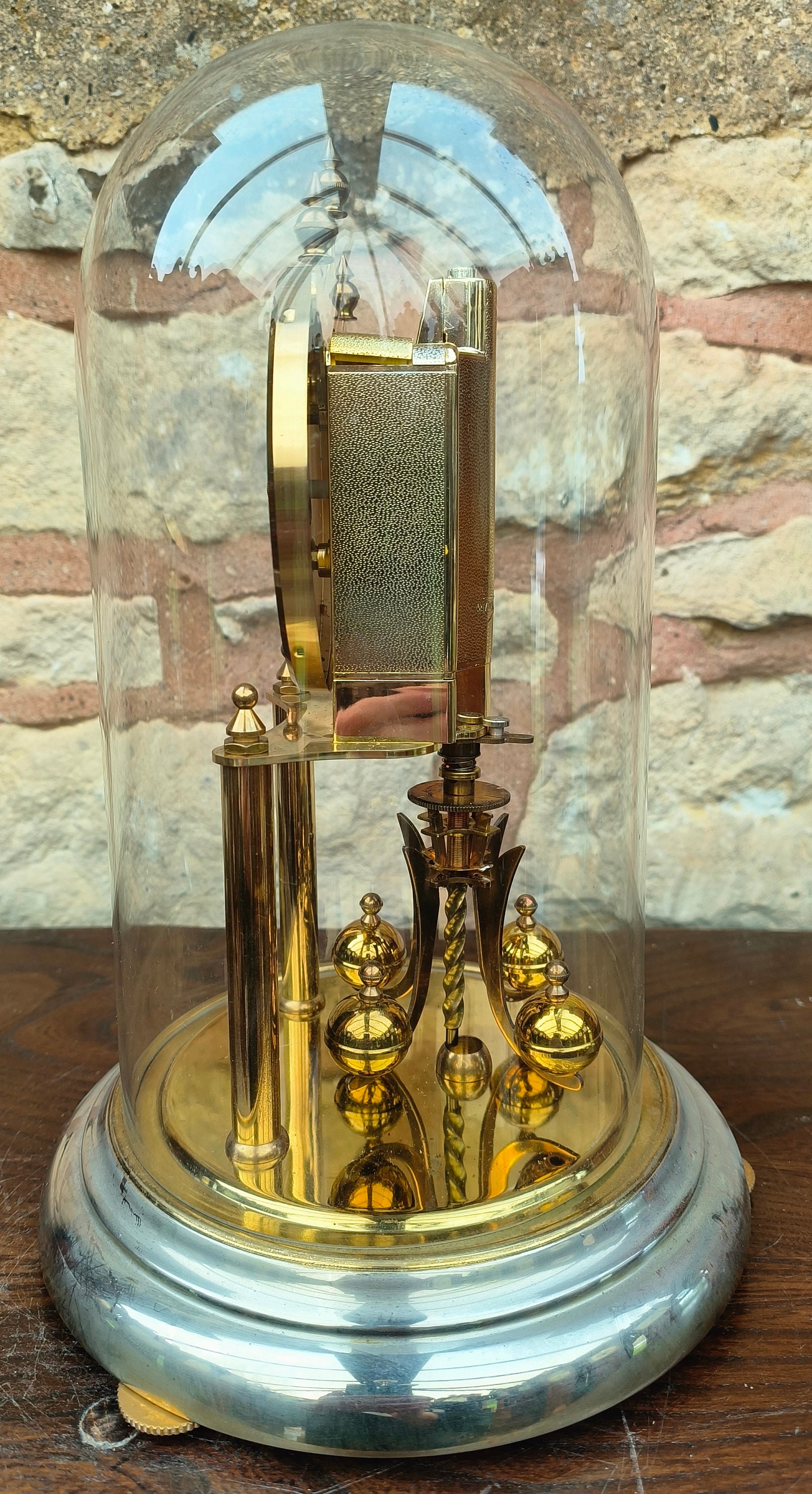 Quaint Kundo German 400-day Torsion Clock German Anniversary Clock ...