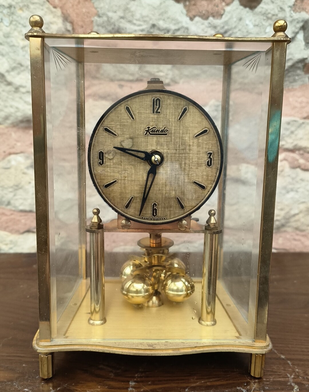 Lovely Vintage Kundo 400-day Torsion Clock - German Anniversary Mantel ...