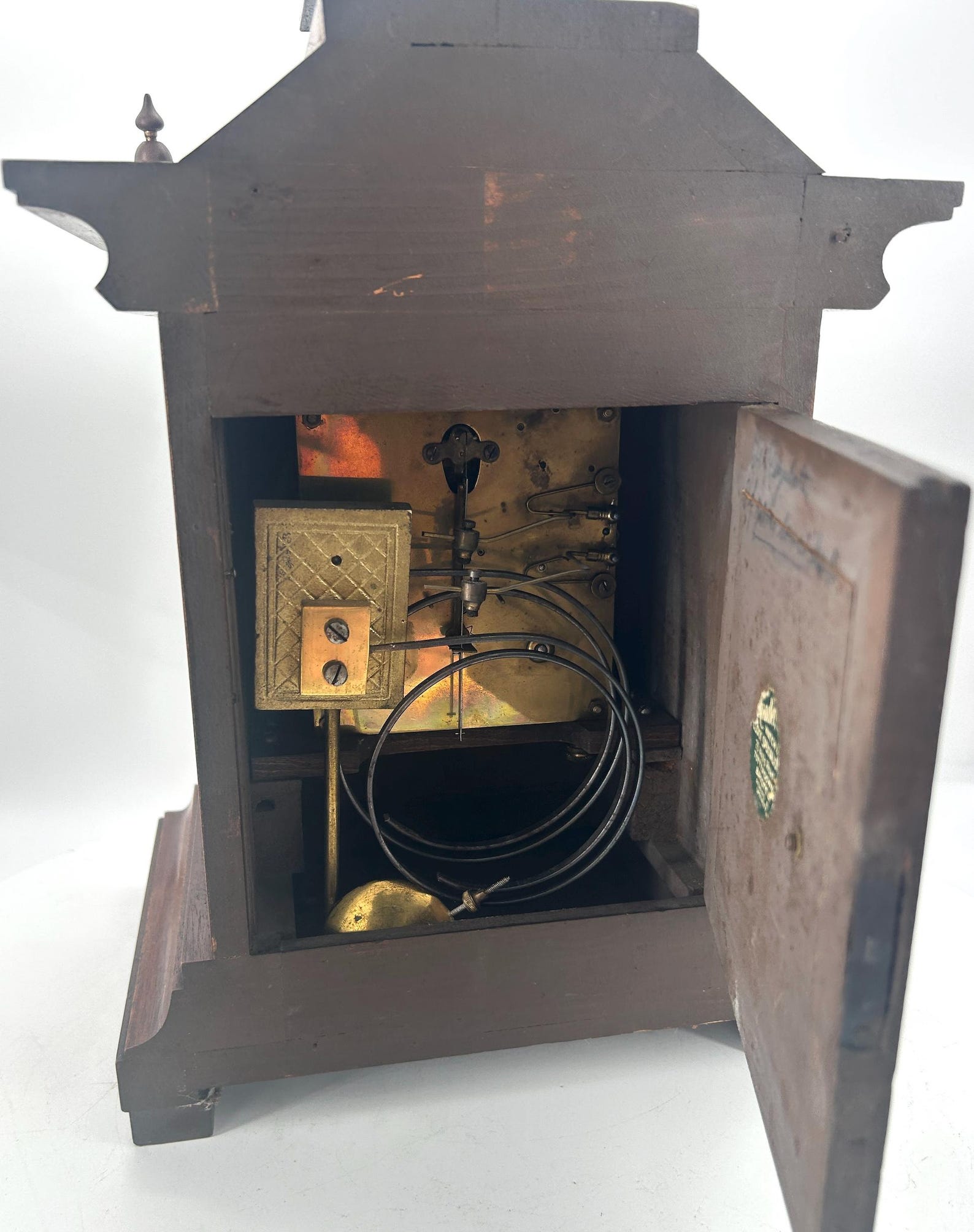 Fabulous Antique German Bracket Clock Ca1900 - Etsy