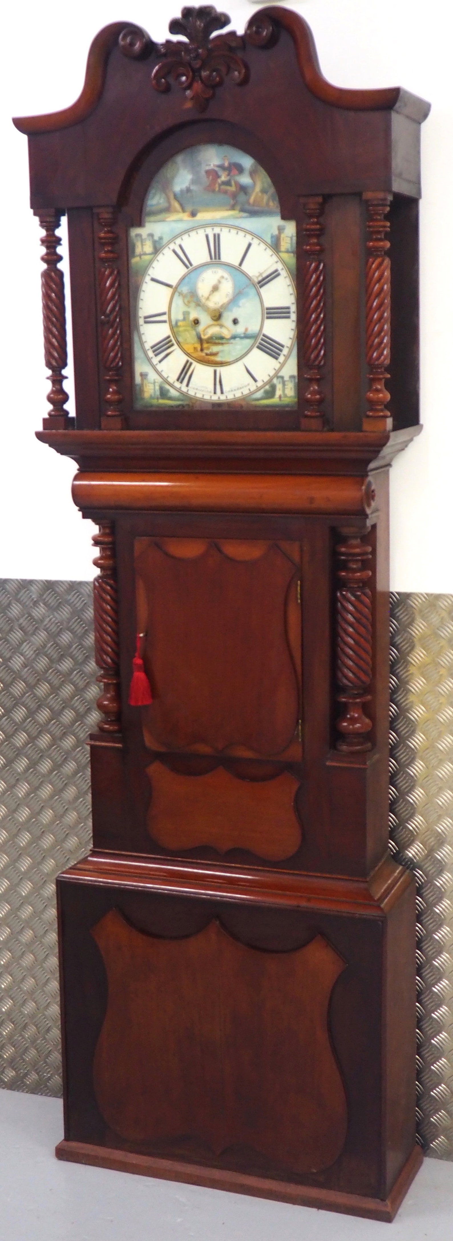 19THC Welsh 8 Day Longcase Clock J Griffith of Carnarvon Automation ...
