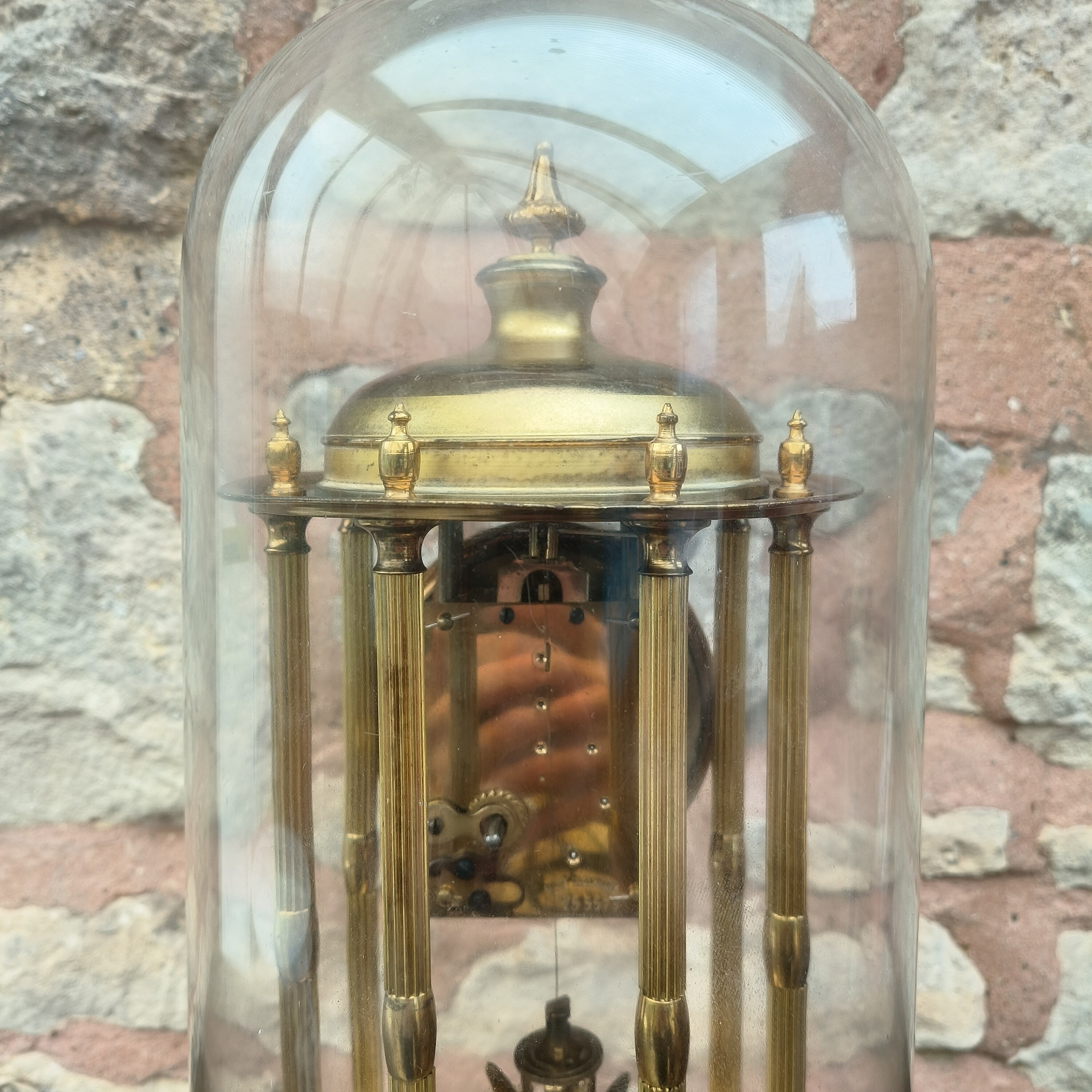 Awesome Large Antique Bandstand German Torsion Clock Under Dome - Etsy