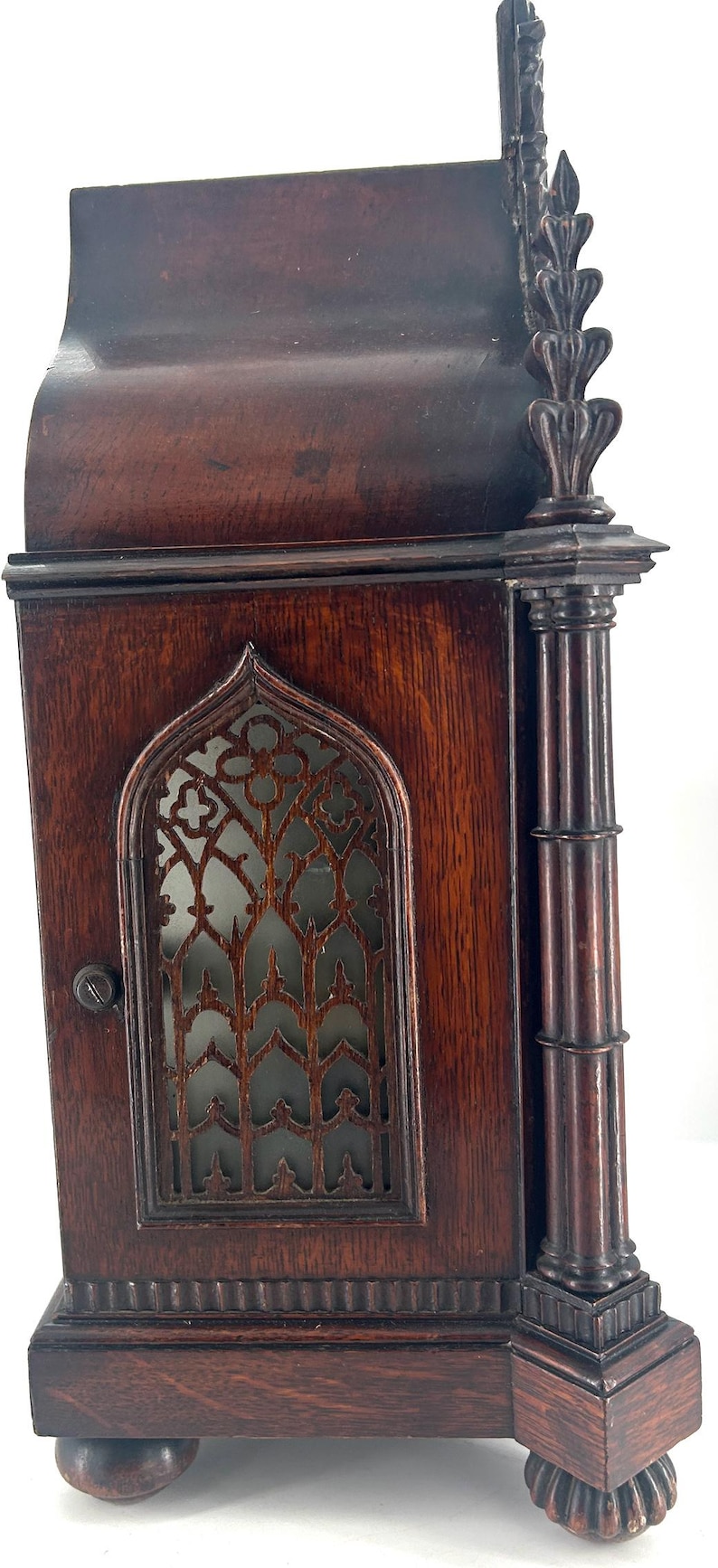 Exquisite Victorian Twin Fusee Gothic Bracket Clock – R Warwick London ...