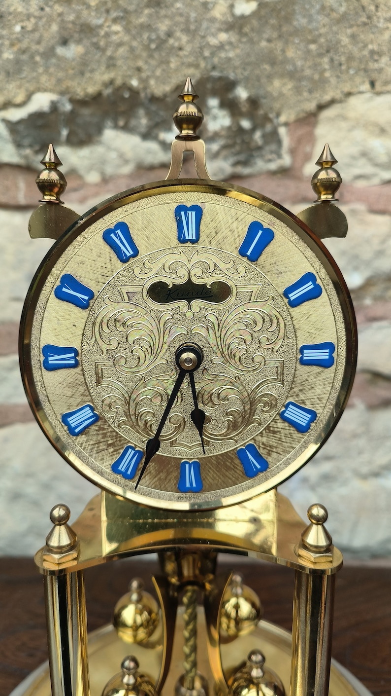 Quaint Kundo German 400-day Torsion Clock German Anniversary Clock ...