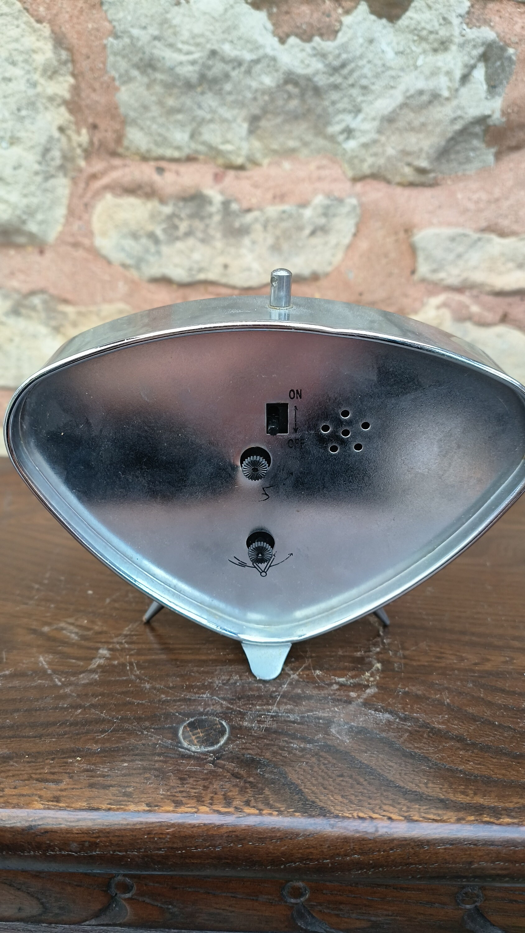 Vintage Retro REX Bodybuilder Chrome Alarm Clock - Etsy