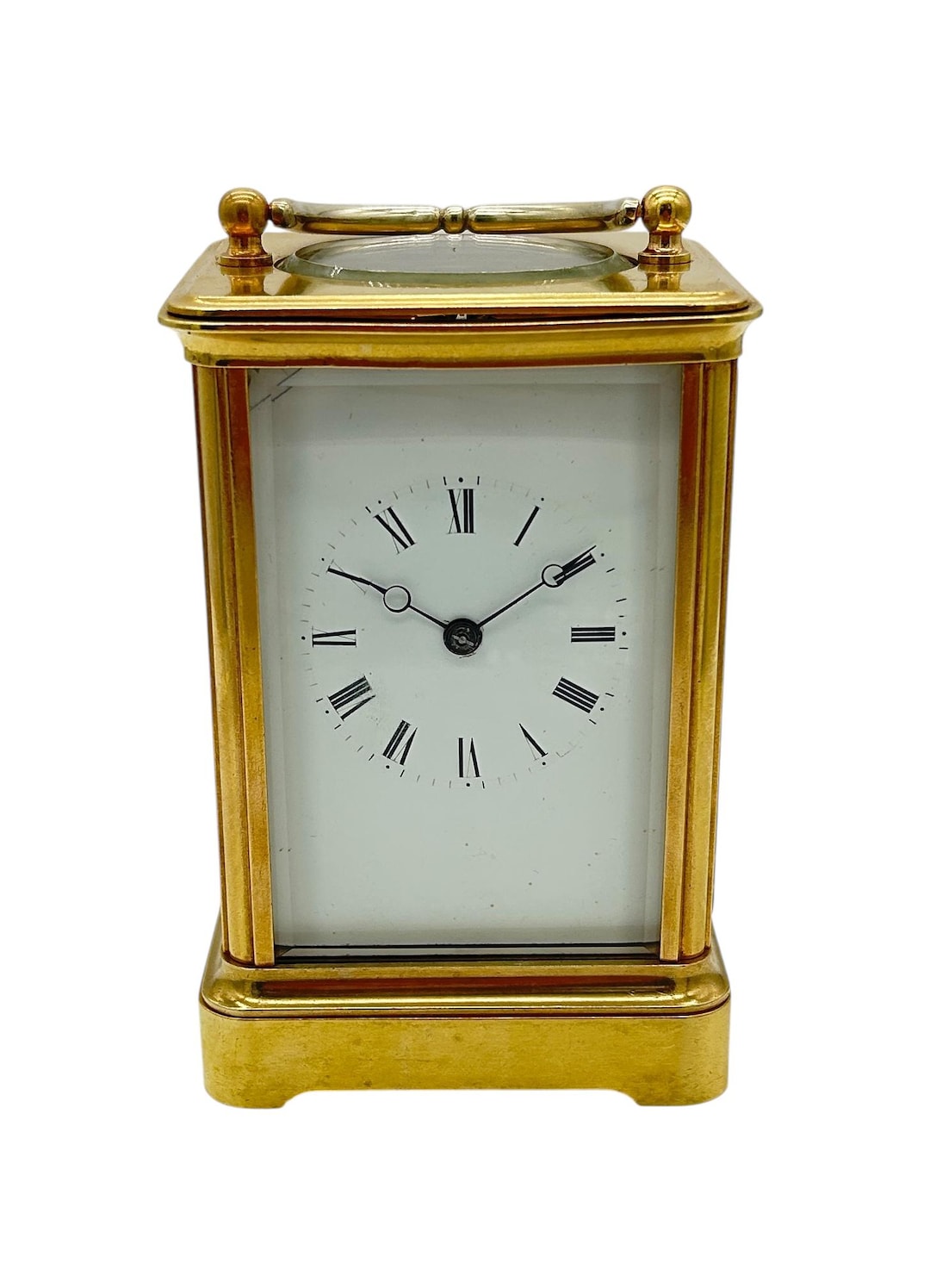 Exquisite Antique French Bell Striking Carriage Clock – 8-day Carriage ...