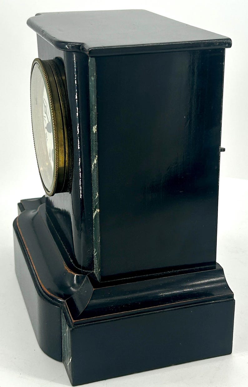 Cute Victorian False Slate Mantle Clock – Ca 1890 - Etsy