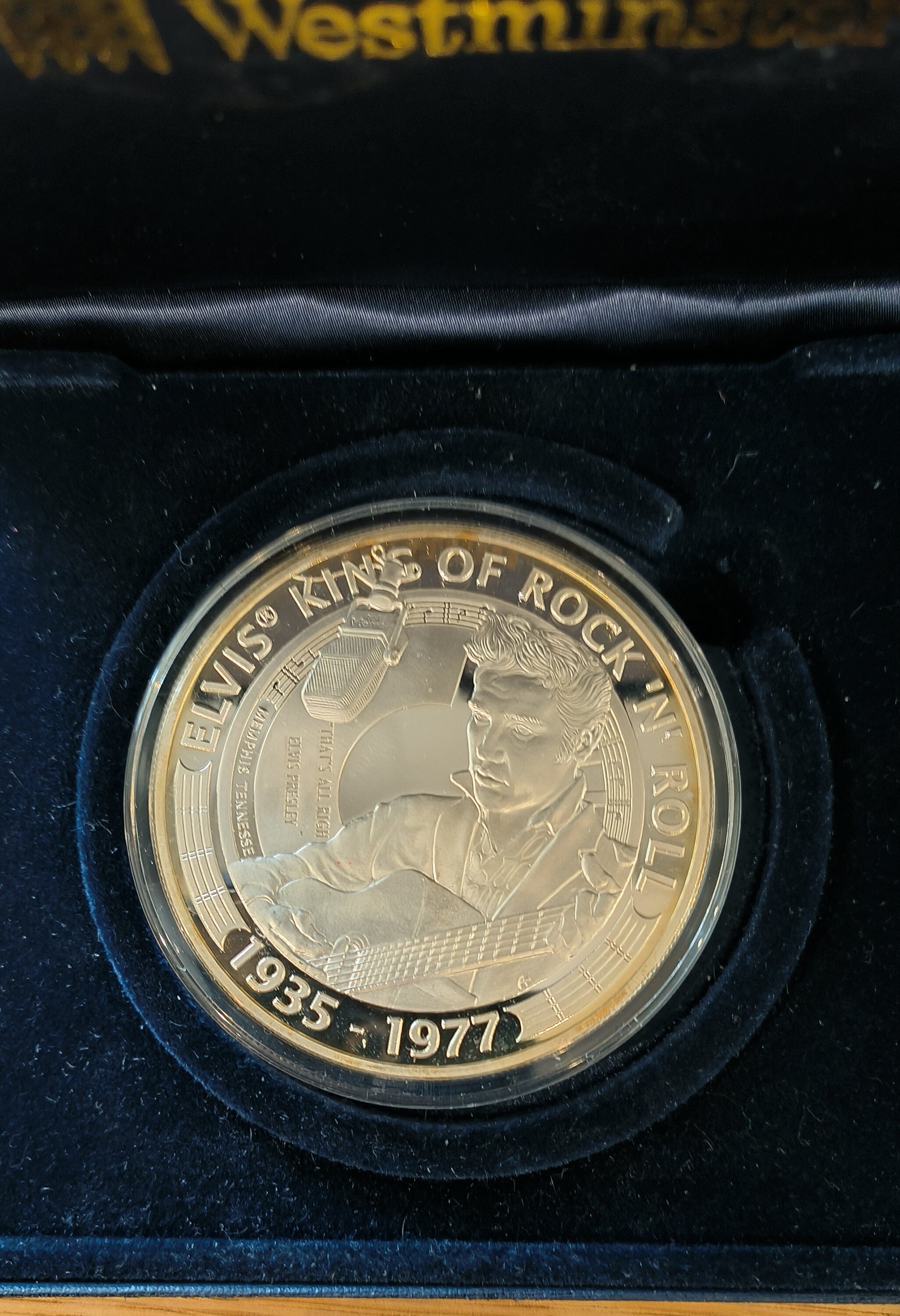 Official Elvis Presley Silver Proof 5oz Limited Edition - Etsy