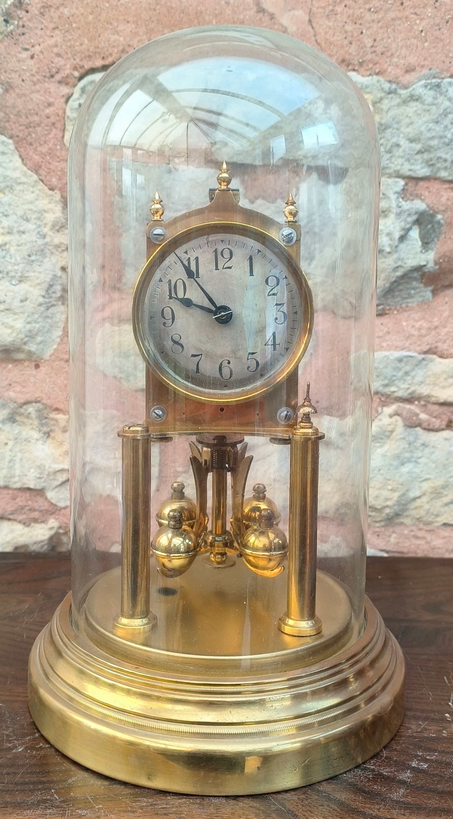 Rare Gustav Becker 400-day Torsion Clock German Anniversary Clock ...