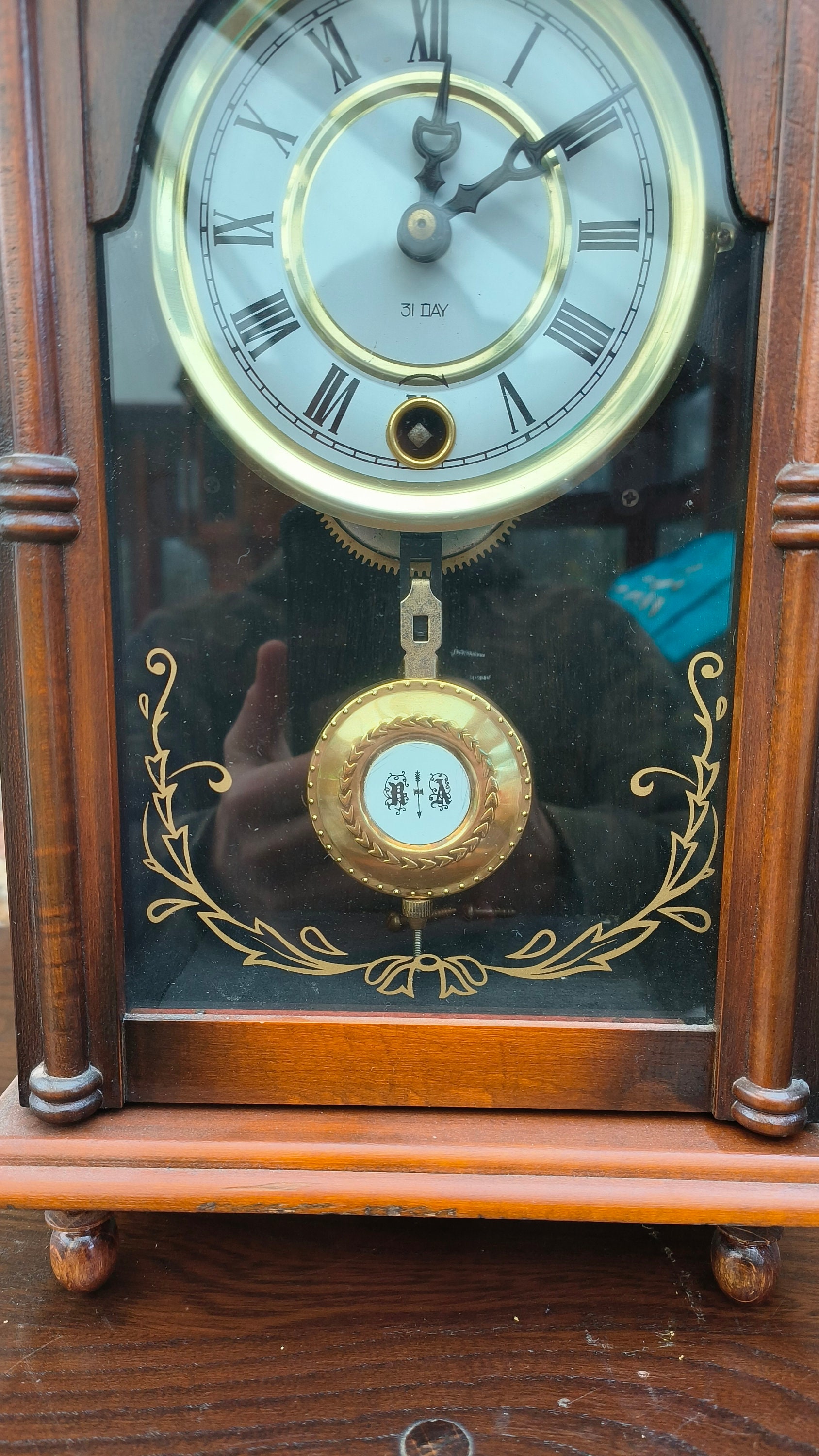 Nice Vintage 31 Day Mantel Clock Mantel Clock - Etsy