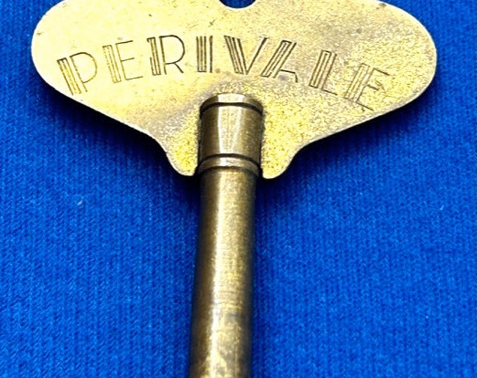 Antique Perivale Mantle Clock Key – Victorian Brass Mantle Clock Key ...