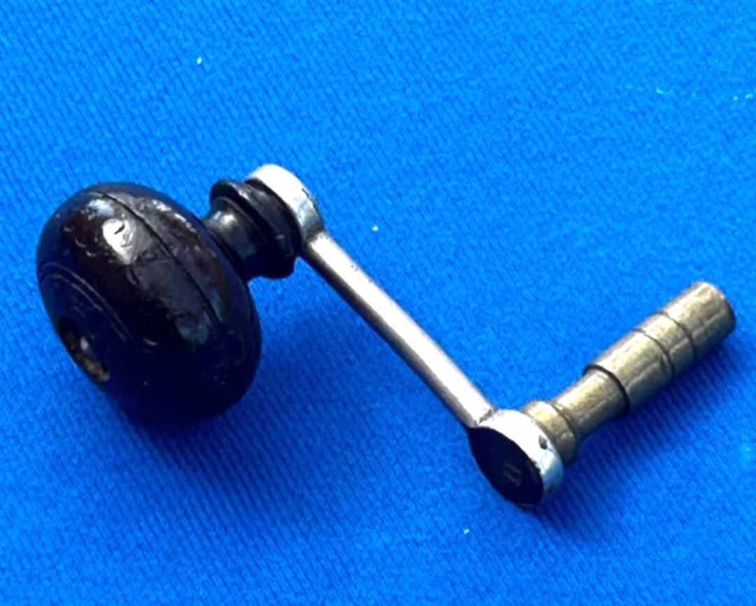 Antique Grandfather Clock Key Georgian Turned Wood Handle Longcase ...