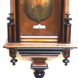 Fine Victorian 8-day Wall Clock – Antique Striking Vienna Wall Clock - Etsy