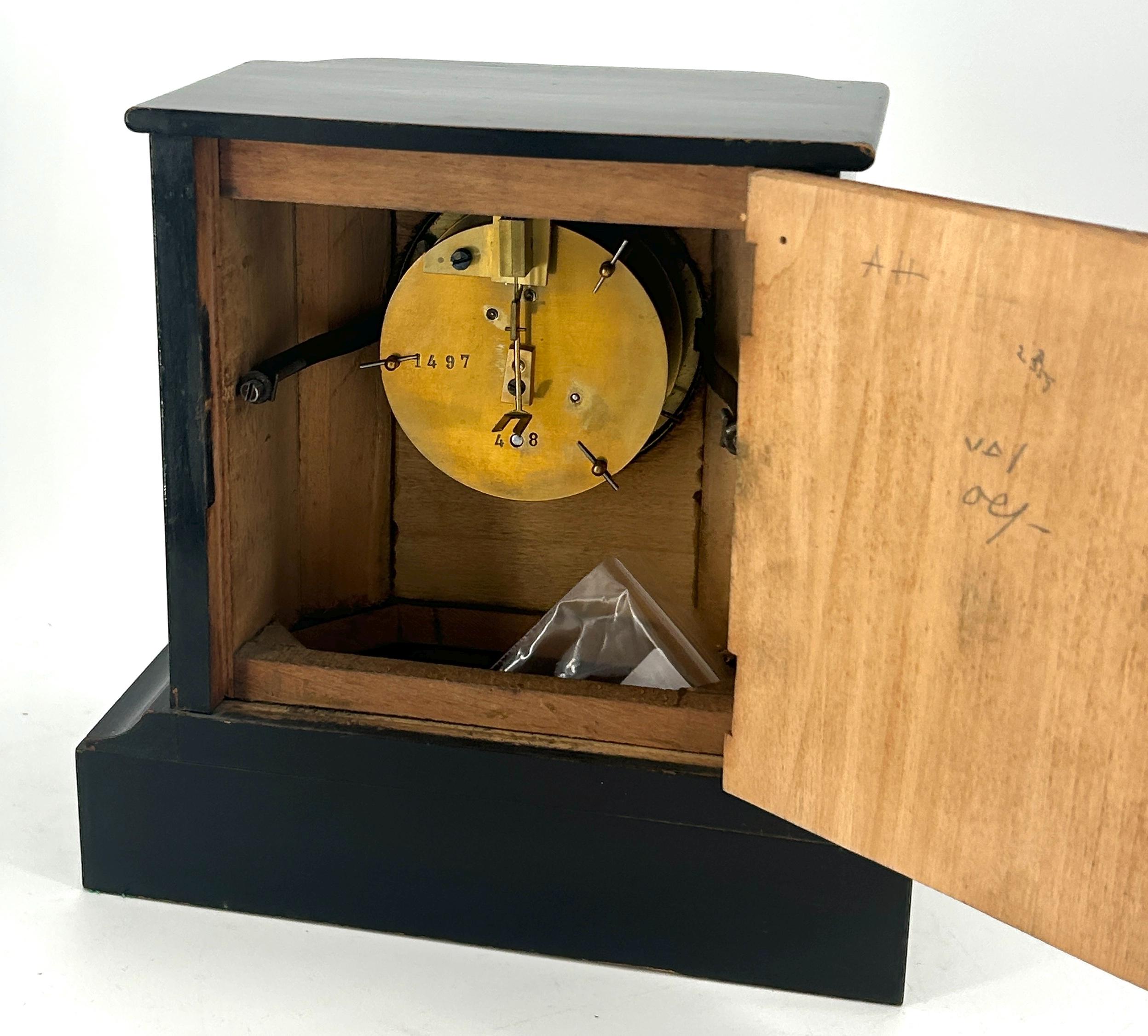 Cute Victorian False Slate Mantle Clock – Ca 1890 - Etsy