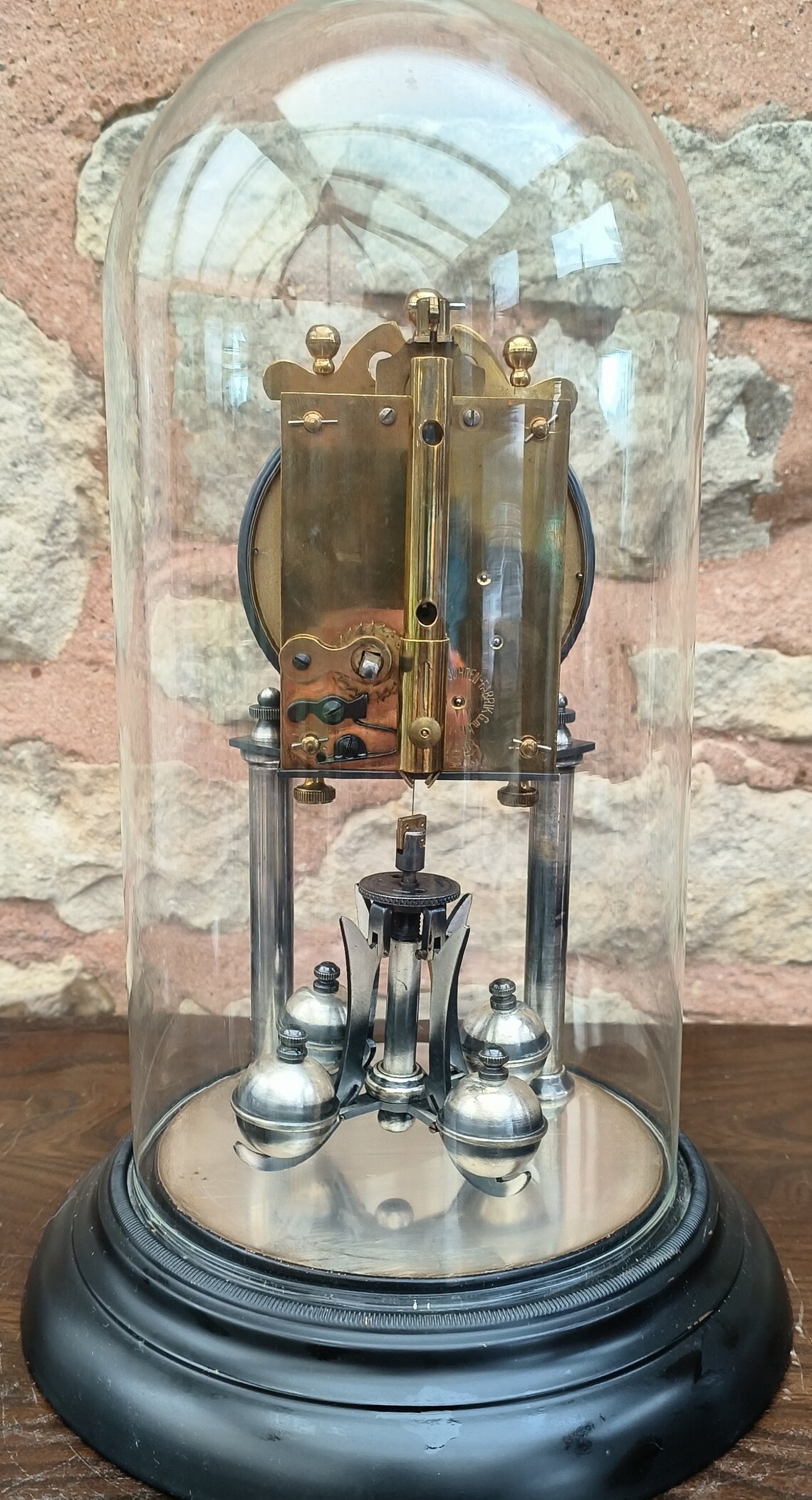 Good Looking Vintage German 400-day Torsion Clock German Anniversary ...