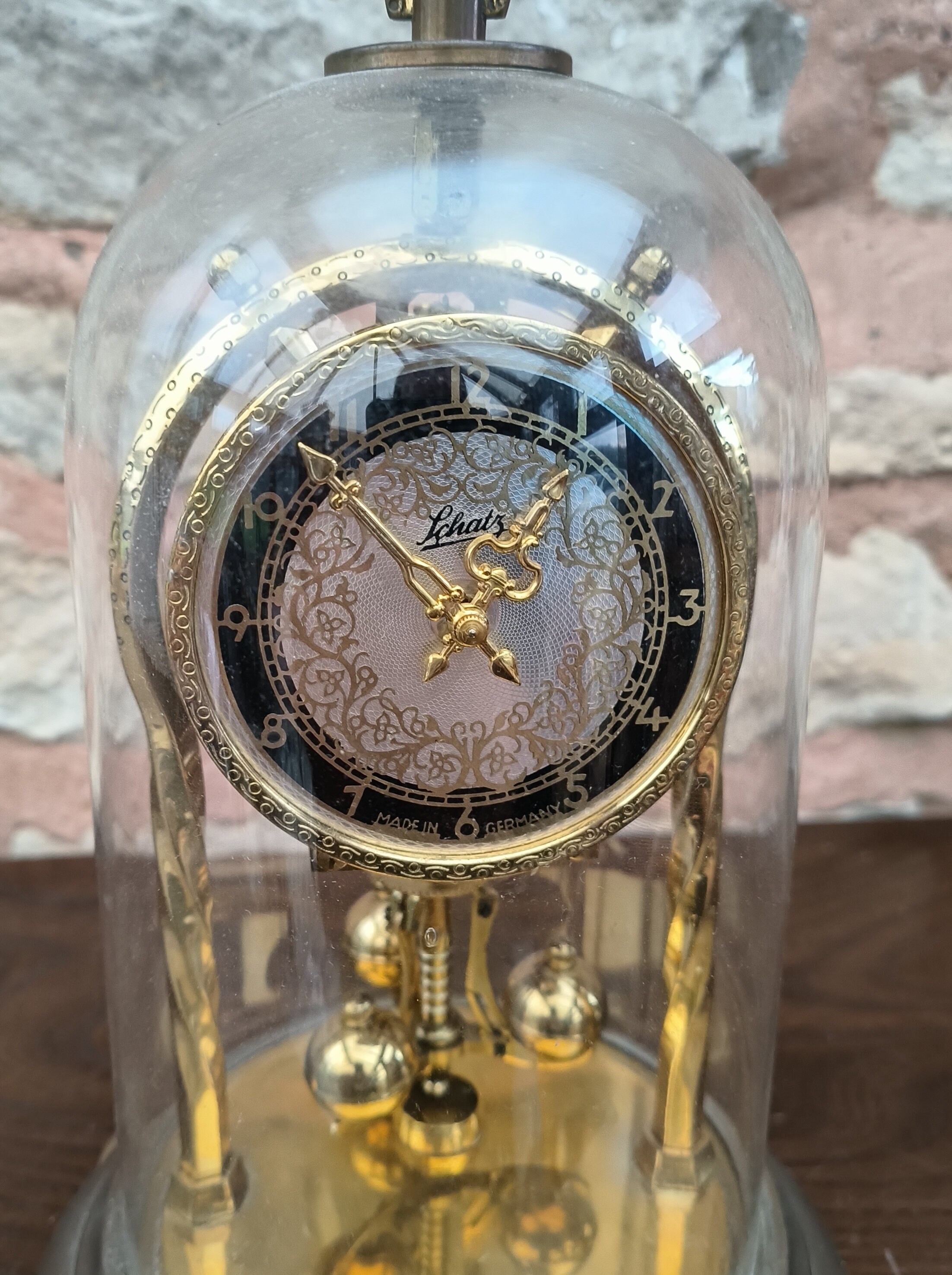 Wonderful Vintage Mini Schatz Torsion Clock German Anniversary Mantel ...