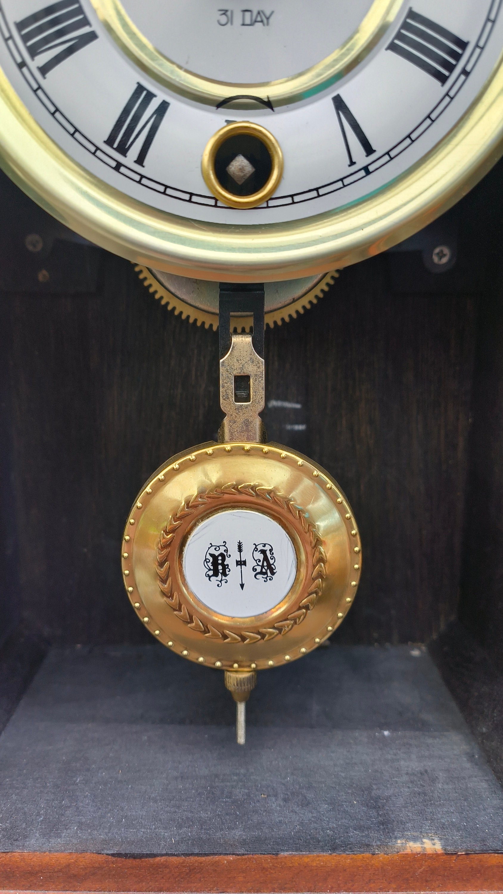 Nice Vintage 31 Day Mantel Clock Mantel Clock - Etsy