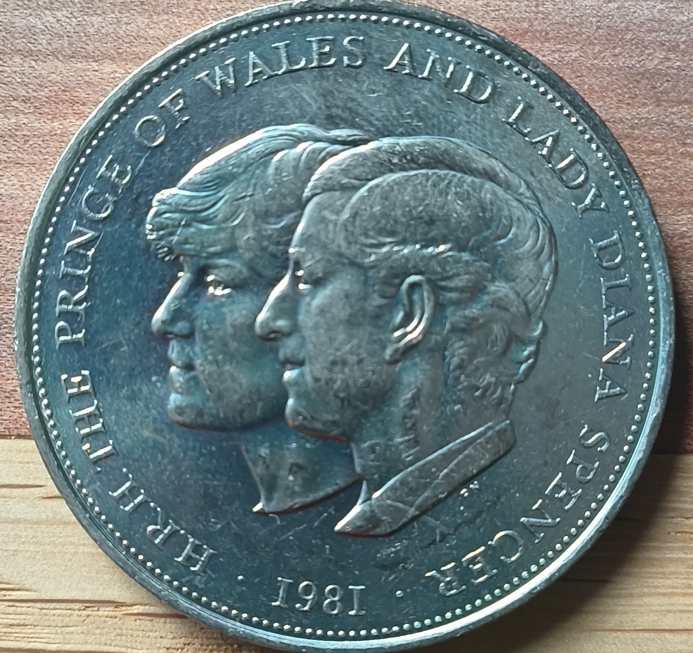 1981 Prince Charles & Lady Diana Royal Wedding Silver Coin - Etsy