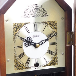 Small Highland Vienna Vintage 8 Day Wall Clock – Quality Vienna Wall ...