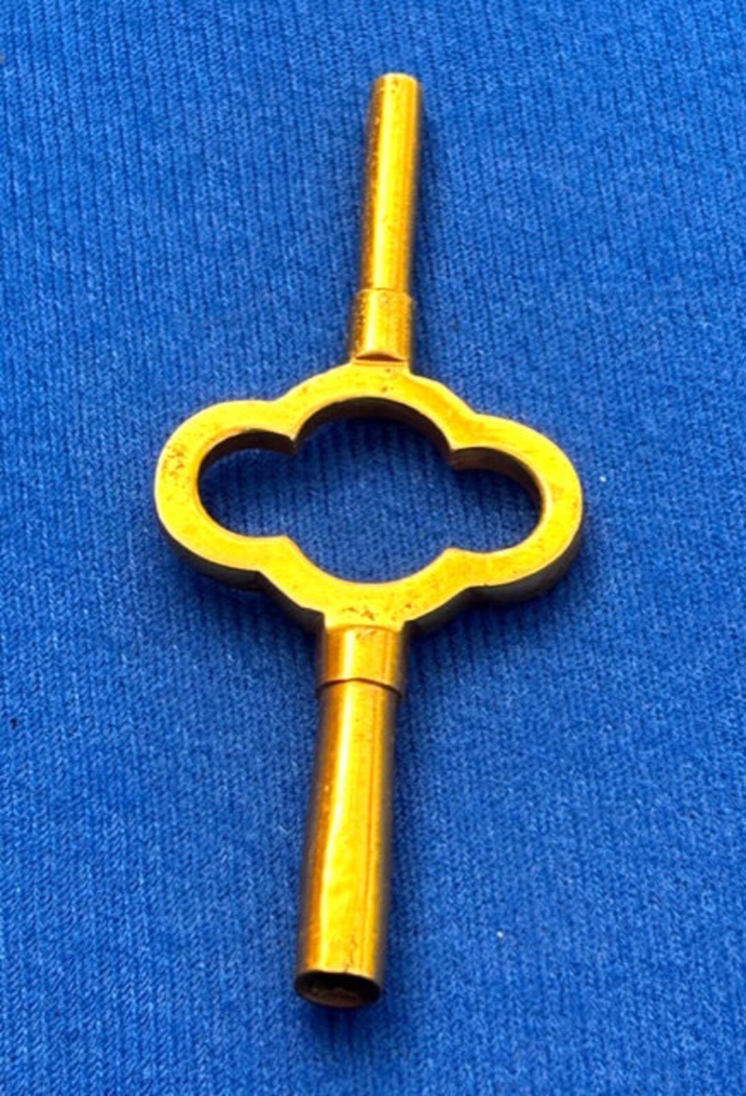 Antique Double Ended Mantle Clock Key – Victorian Brass Mantle Clock ...