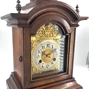 Fabulous Antique German Bracket Clock Ca1900 - Etsy