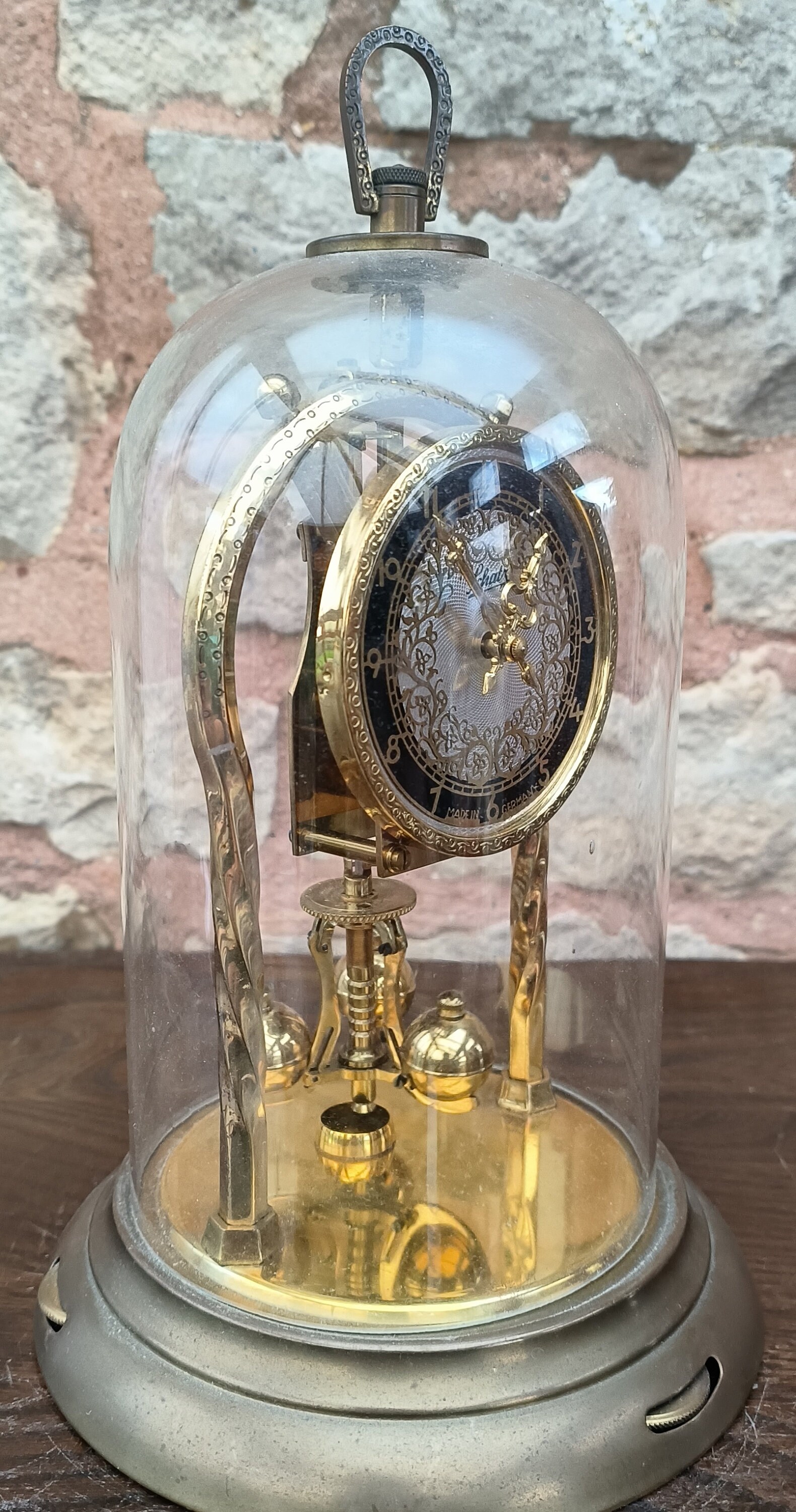 Wonderful Vintage Mini Schatz Torsion Clock German Anniversary Mantel ...