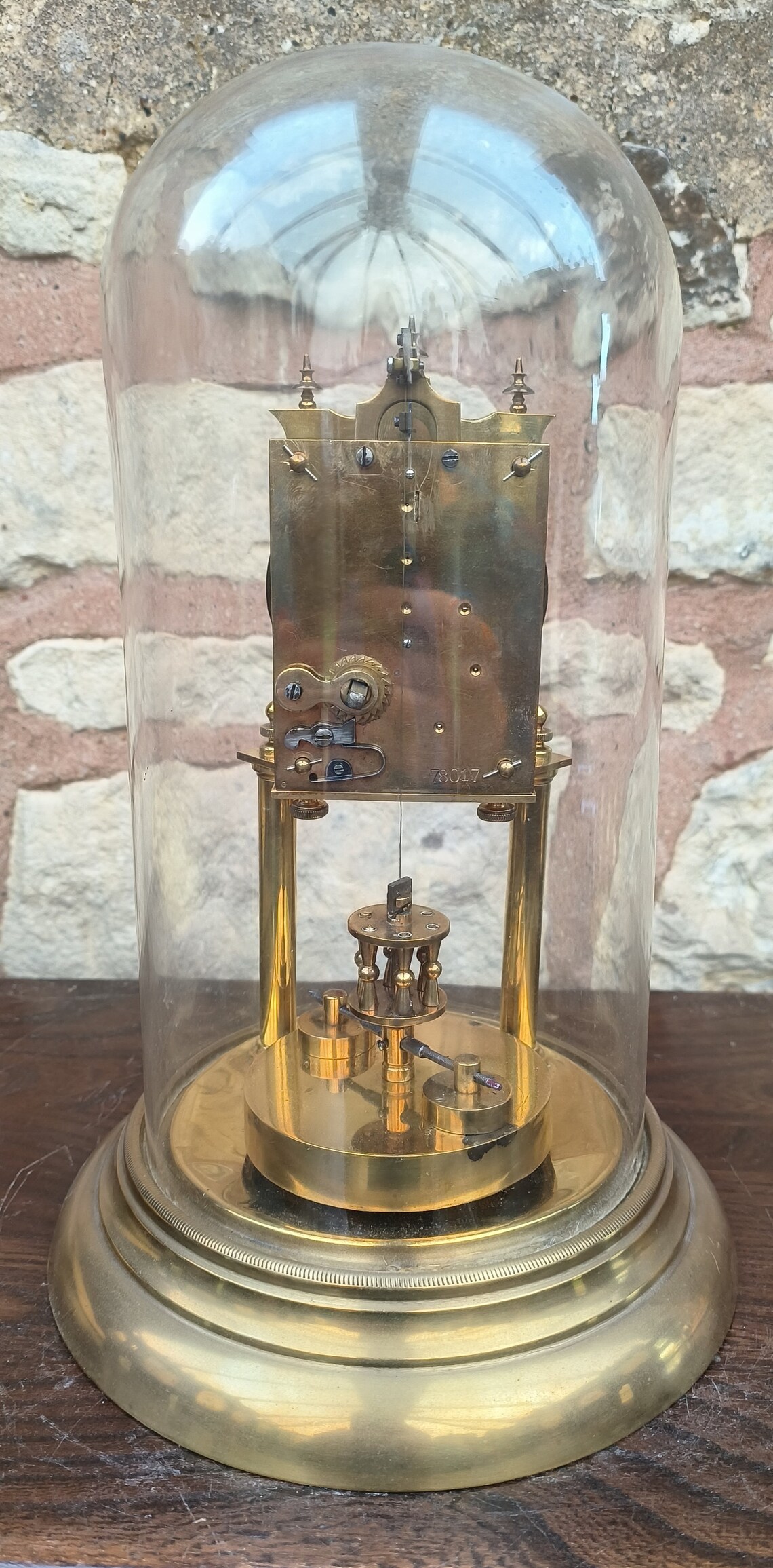 Exquisite Antique German 400-day Torsion Clock German Anniversary Clock ...