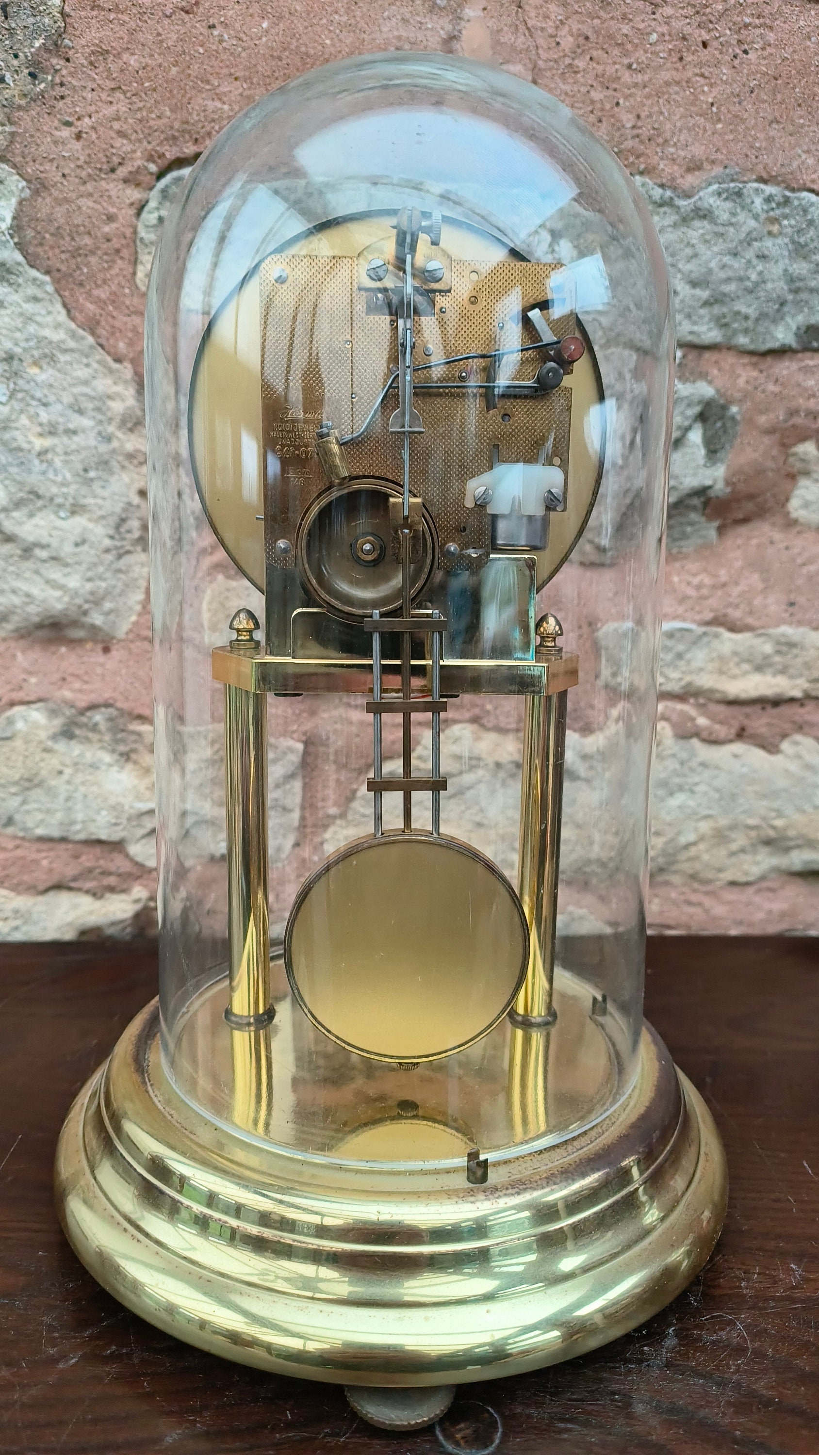 Hermle Torsion Clock German Anniversary Mantel Clock - Etsy