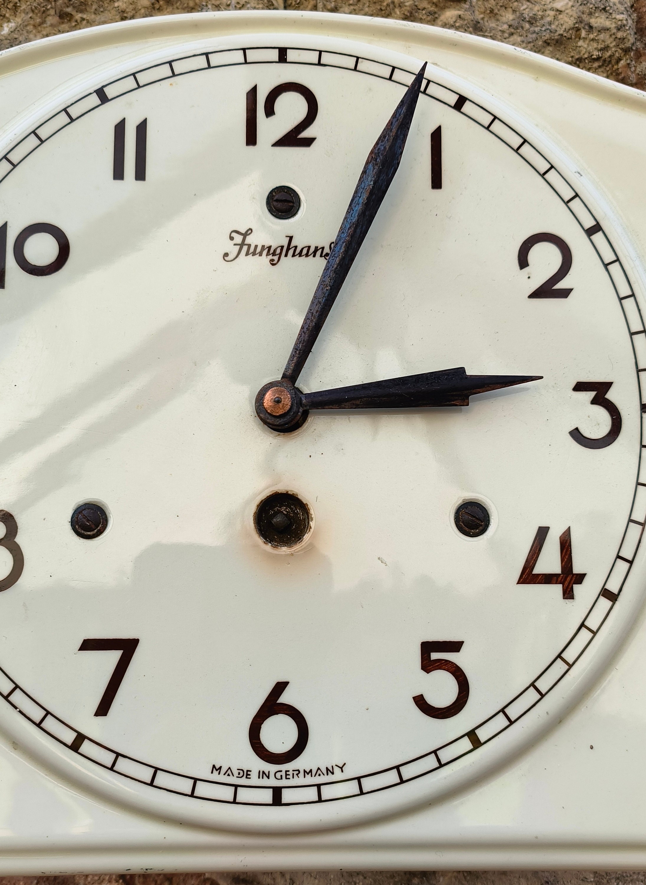 Quirky Retro Junghans Tile Wall Clock - Etsy
