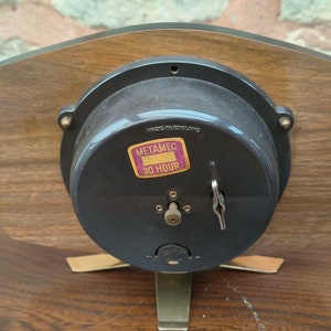 Stylish Vintage Retro Metamec 1970s Art Deco Style Mantel Clock - Etsy