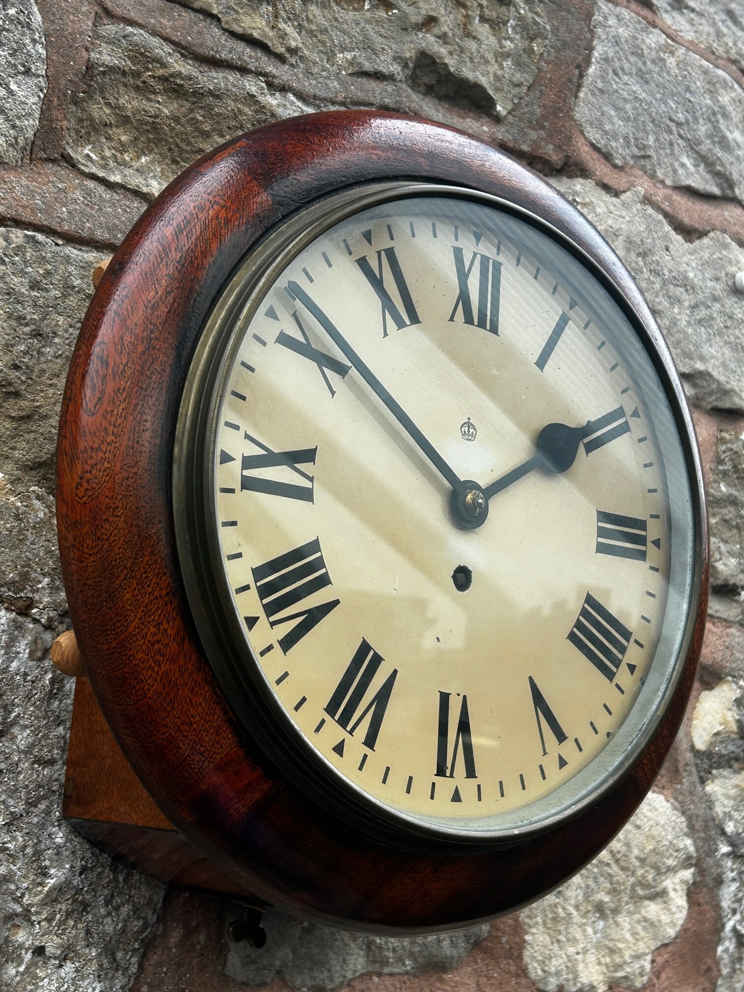 Vintage Drop Dial Clock Fusee Movement - Etsy UK