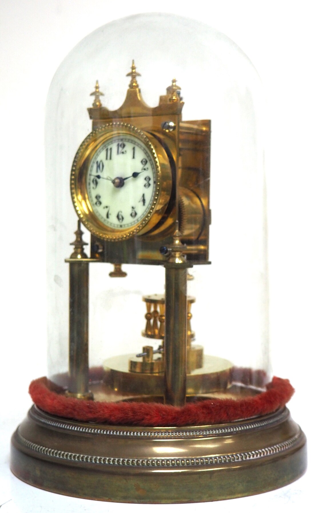 Small Dial 400-day Torsion Clock German Anniversary Clock Mantel Clock ...