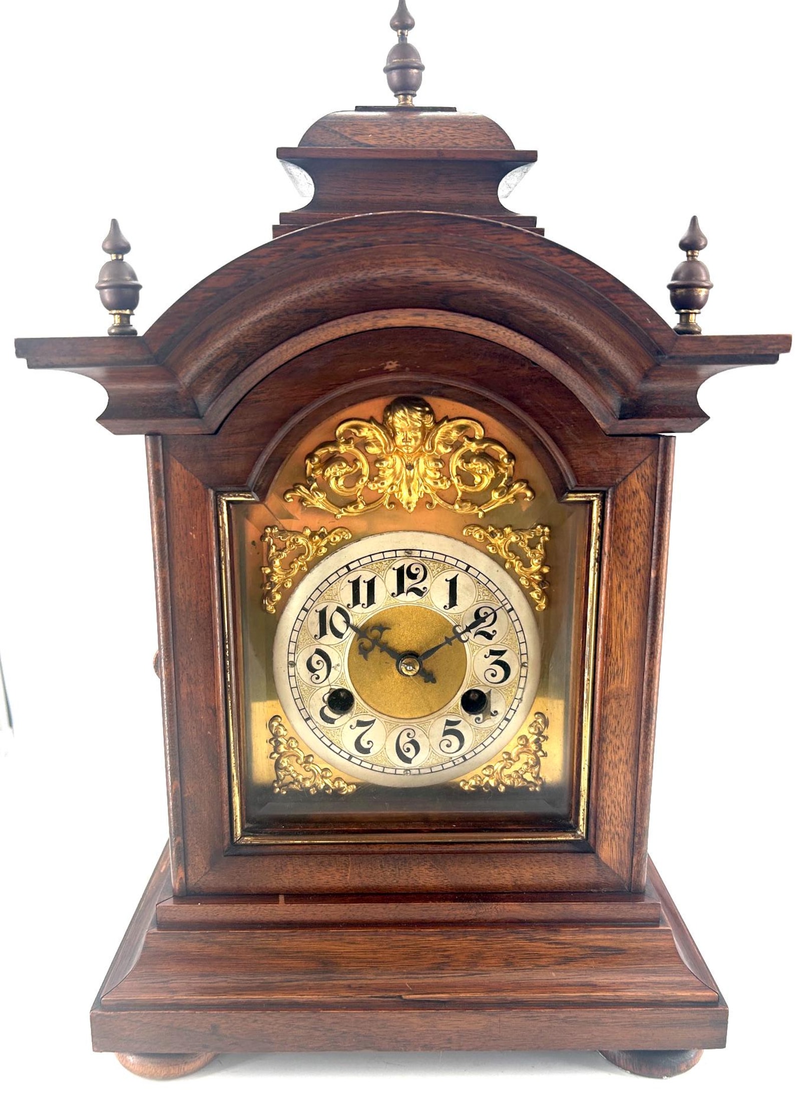 Fabulous Antique German Bracket Clock Ca1900 - Etsy