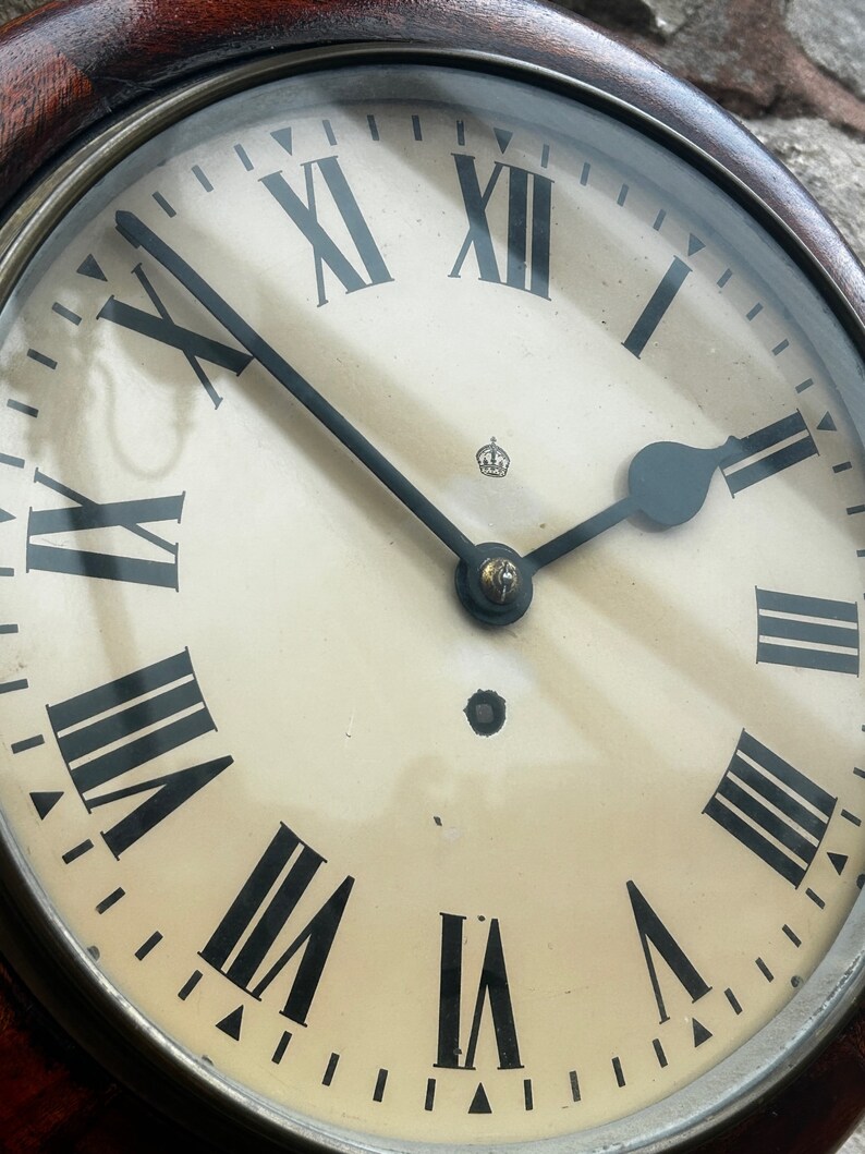 Vintage Drop Dial Clock Fusee Movement - Etsy UK