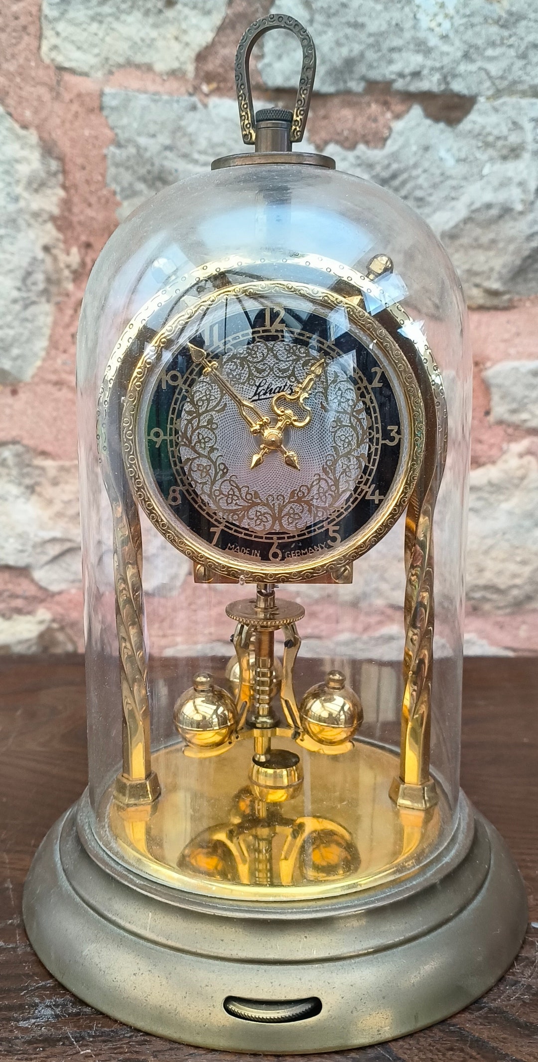 Wonderful Vintage Mini Schatz Torsion Clock German Anniversary Mantel ...